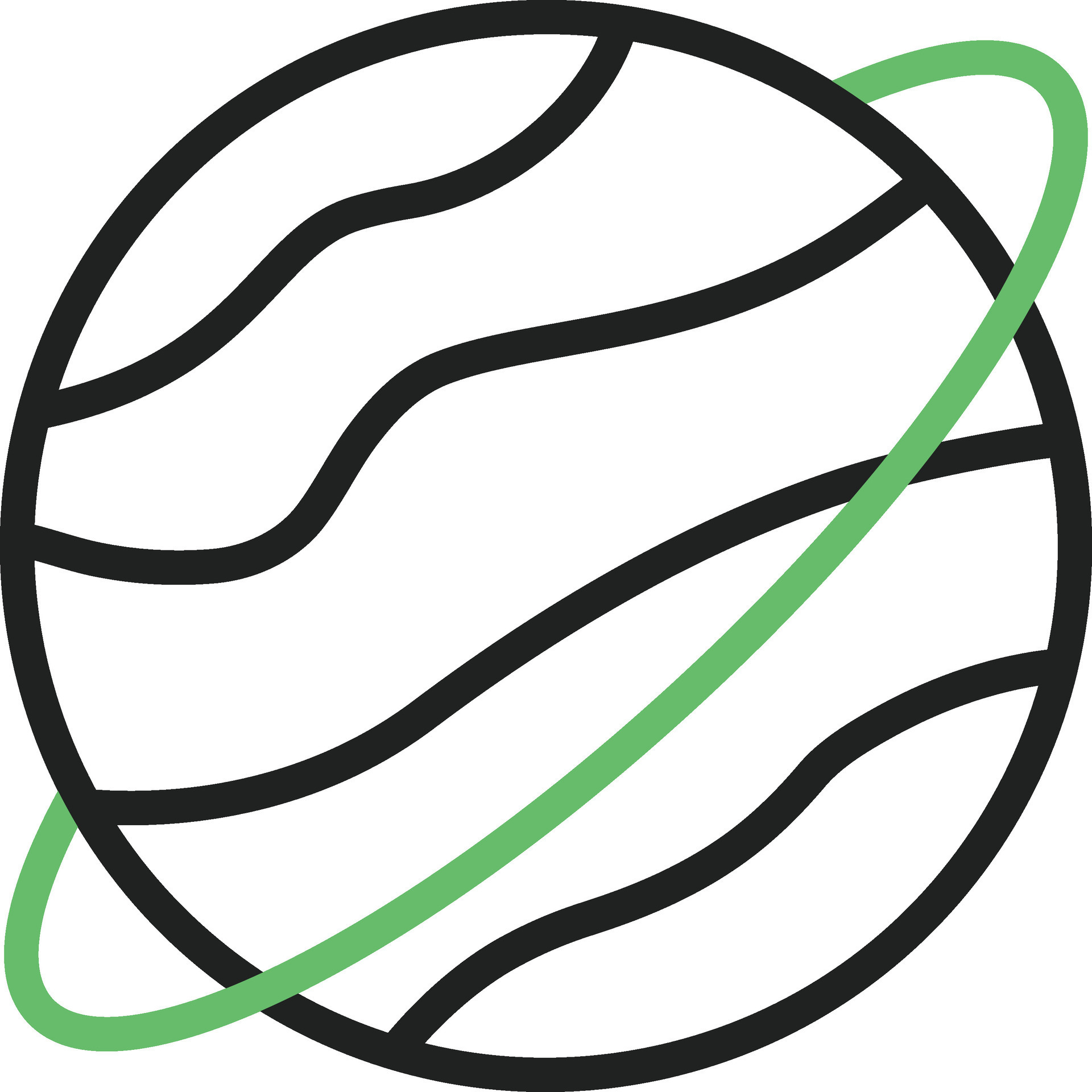 Planet icon vector image. Suitable for mobile apps, web apps and print ...