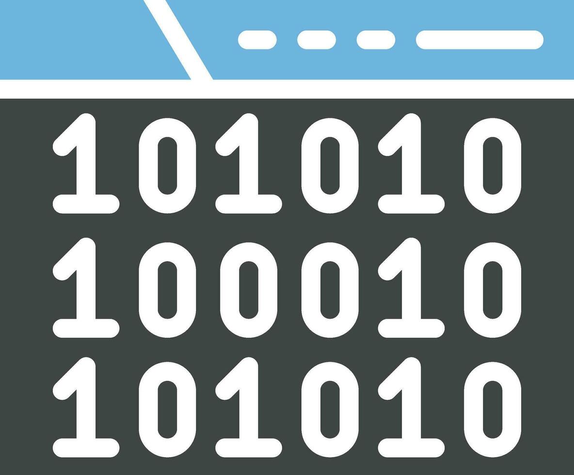 Binary Code Icon Image. 29918491 Vector Art at Vecteezy