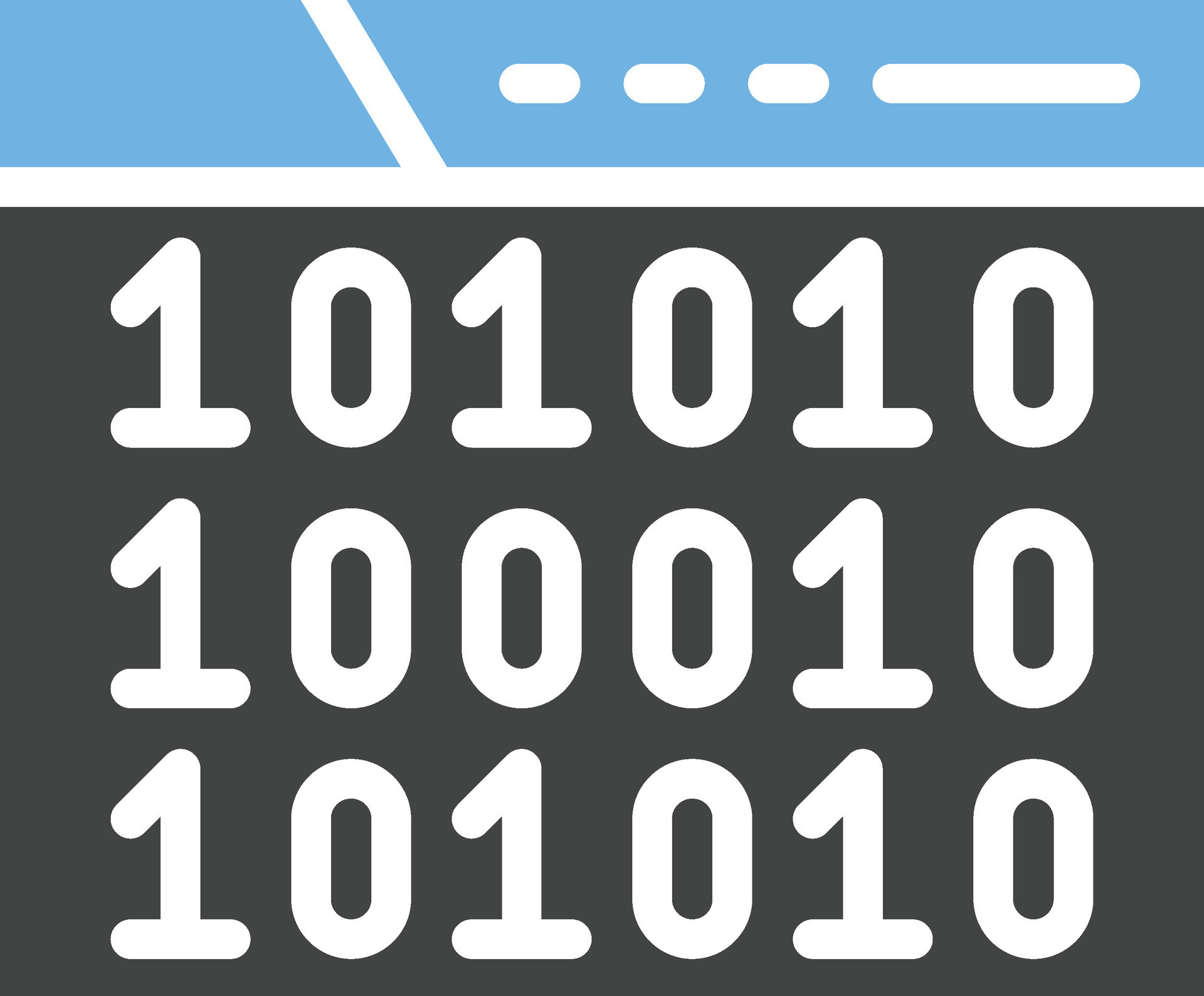 Binary Code Icon Image. 29918491 Vector Art at Vecteezy