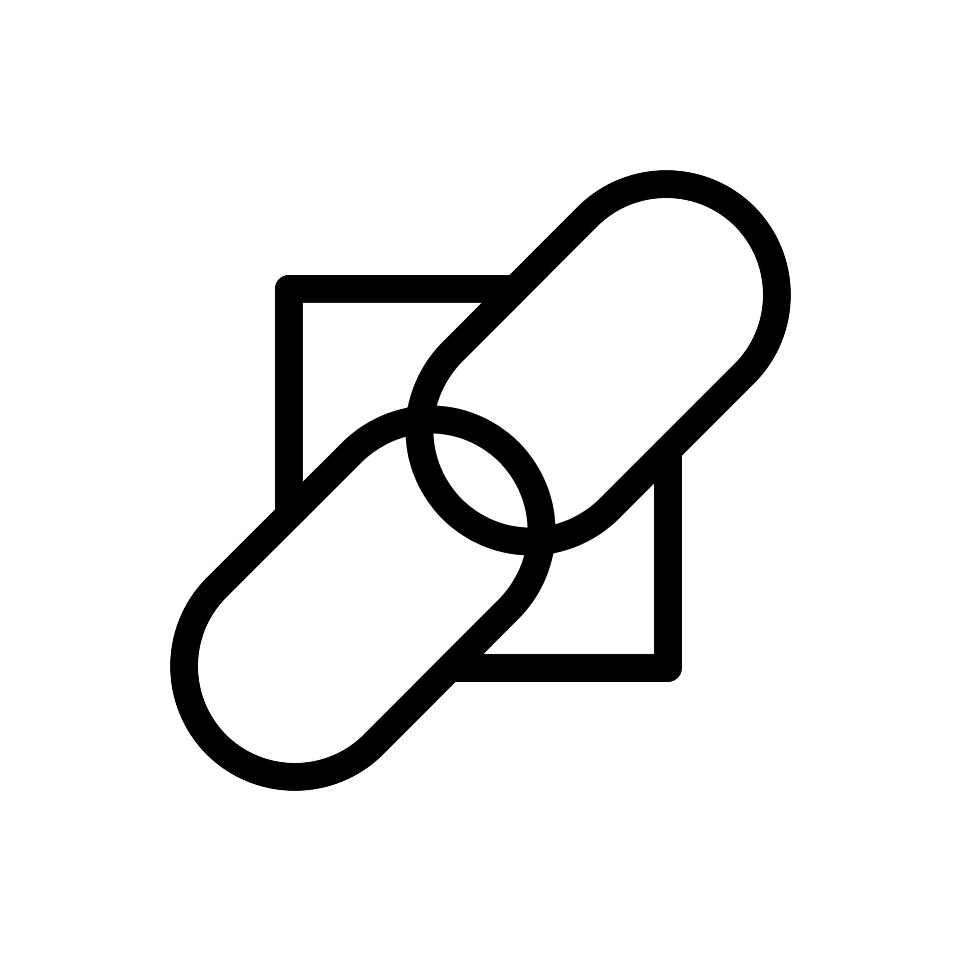 link building Icon design. Vector symbols in trendy and modern line ...