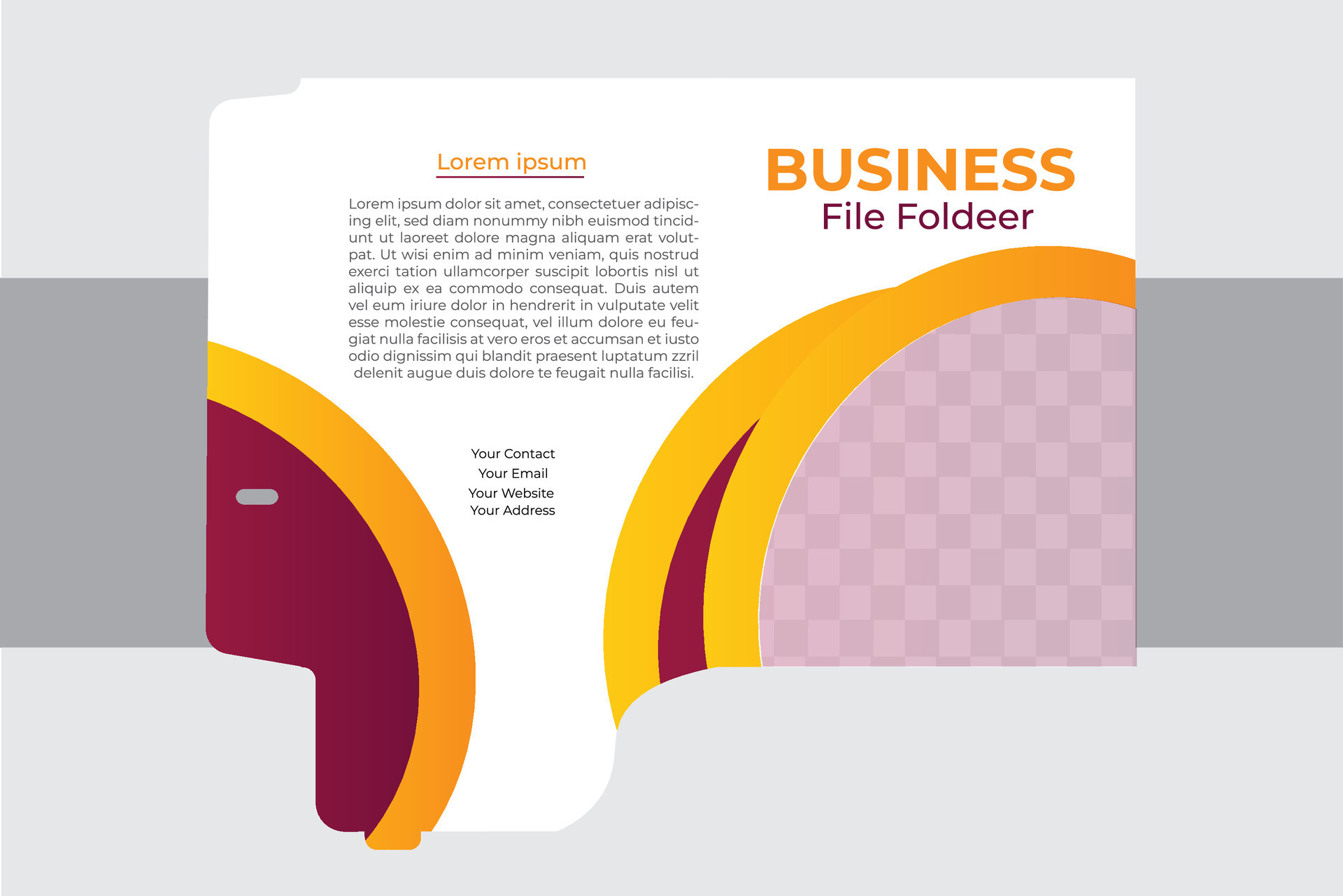 Official File Folder Design Template 29919389 Vector Art at Vecteezy