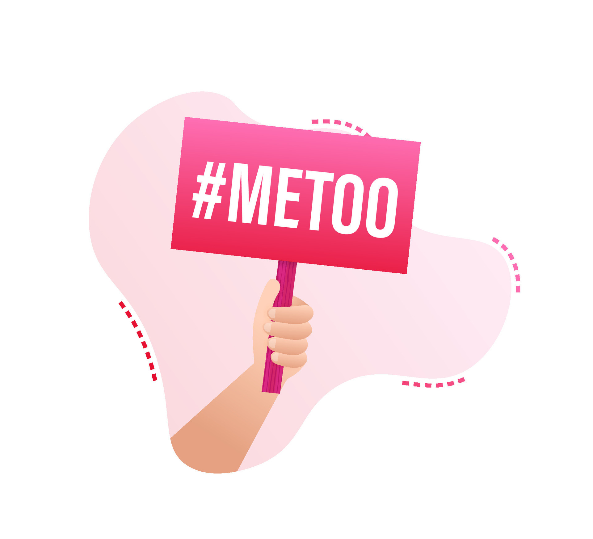 Metoo hashtag thursday throwback symbol. Vector stock illustration ...