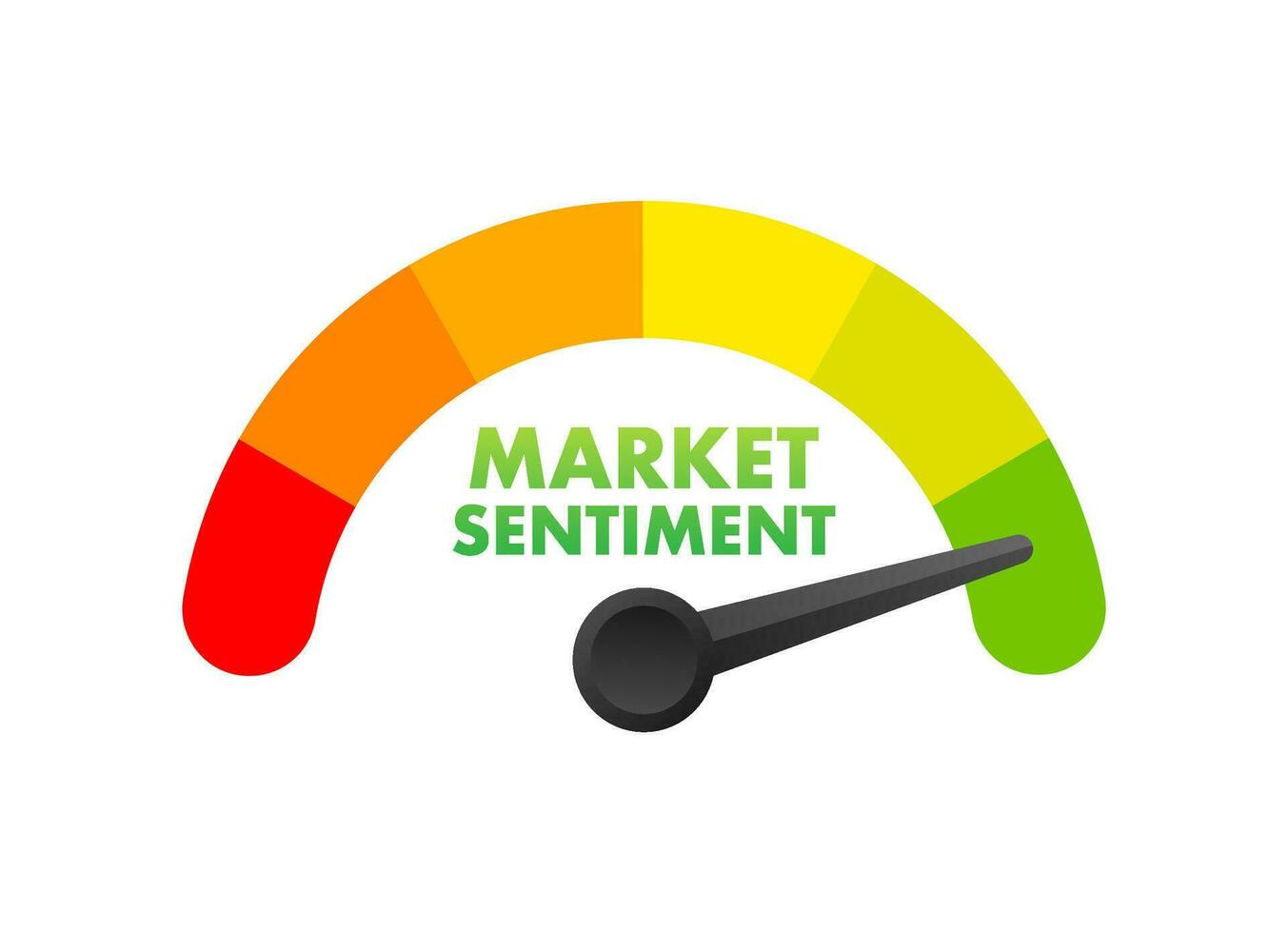 Market sentiment, fear and greed index. Market sentiment. Business concept. 29920421 Vector Art ...