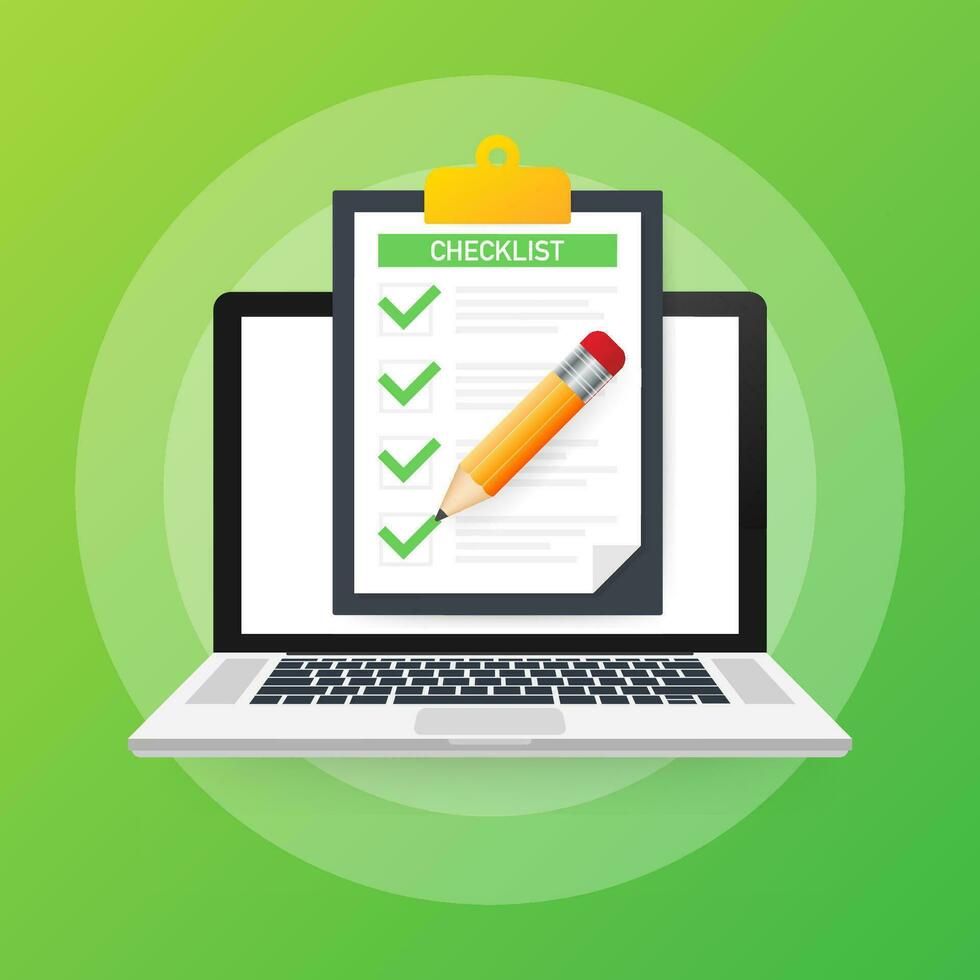 Clipboard with checklist icon. Clipboard with checklist icon for web ...
