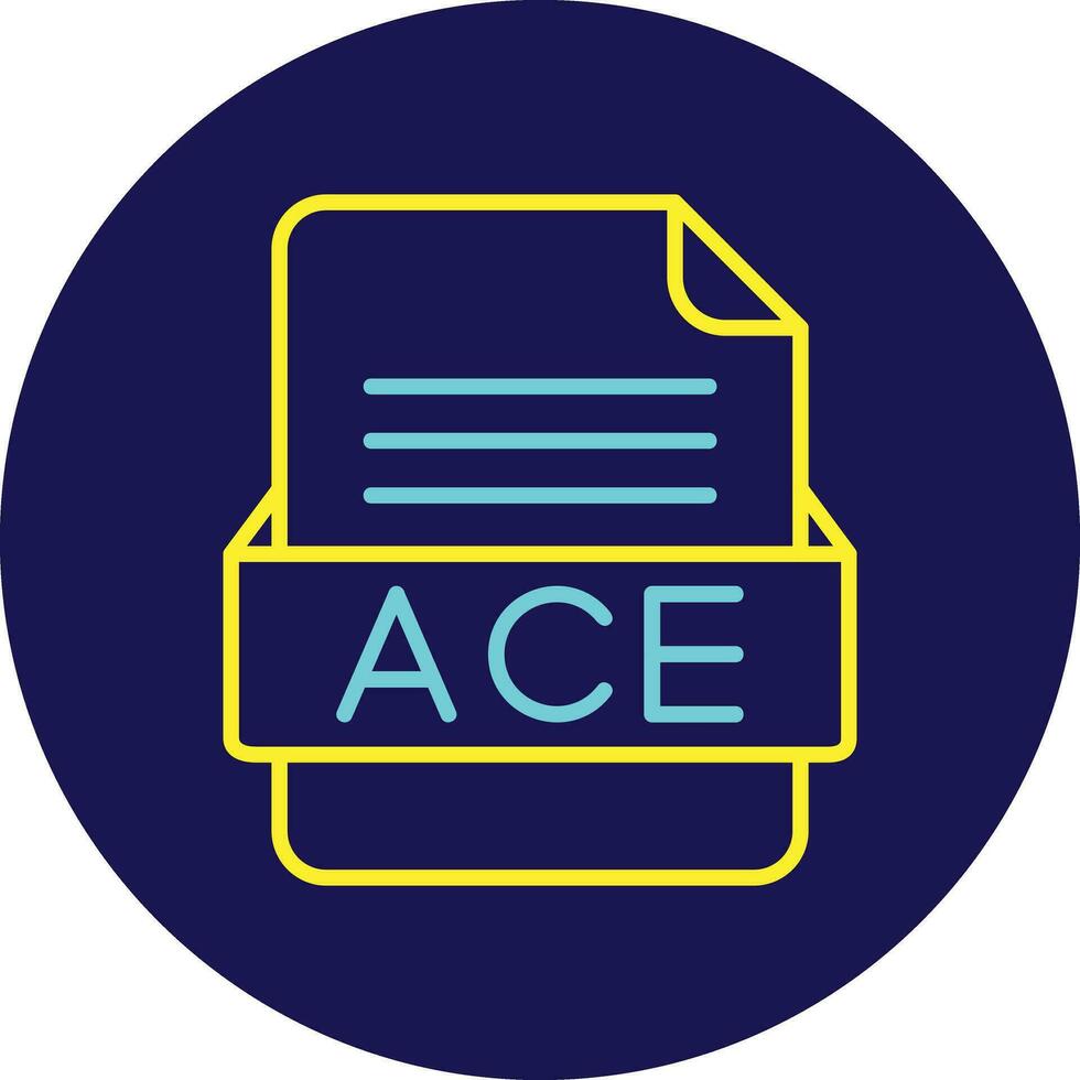 Ace File Format Vector Icon 29924669 Vector Art At Vecteezy