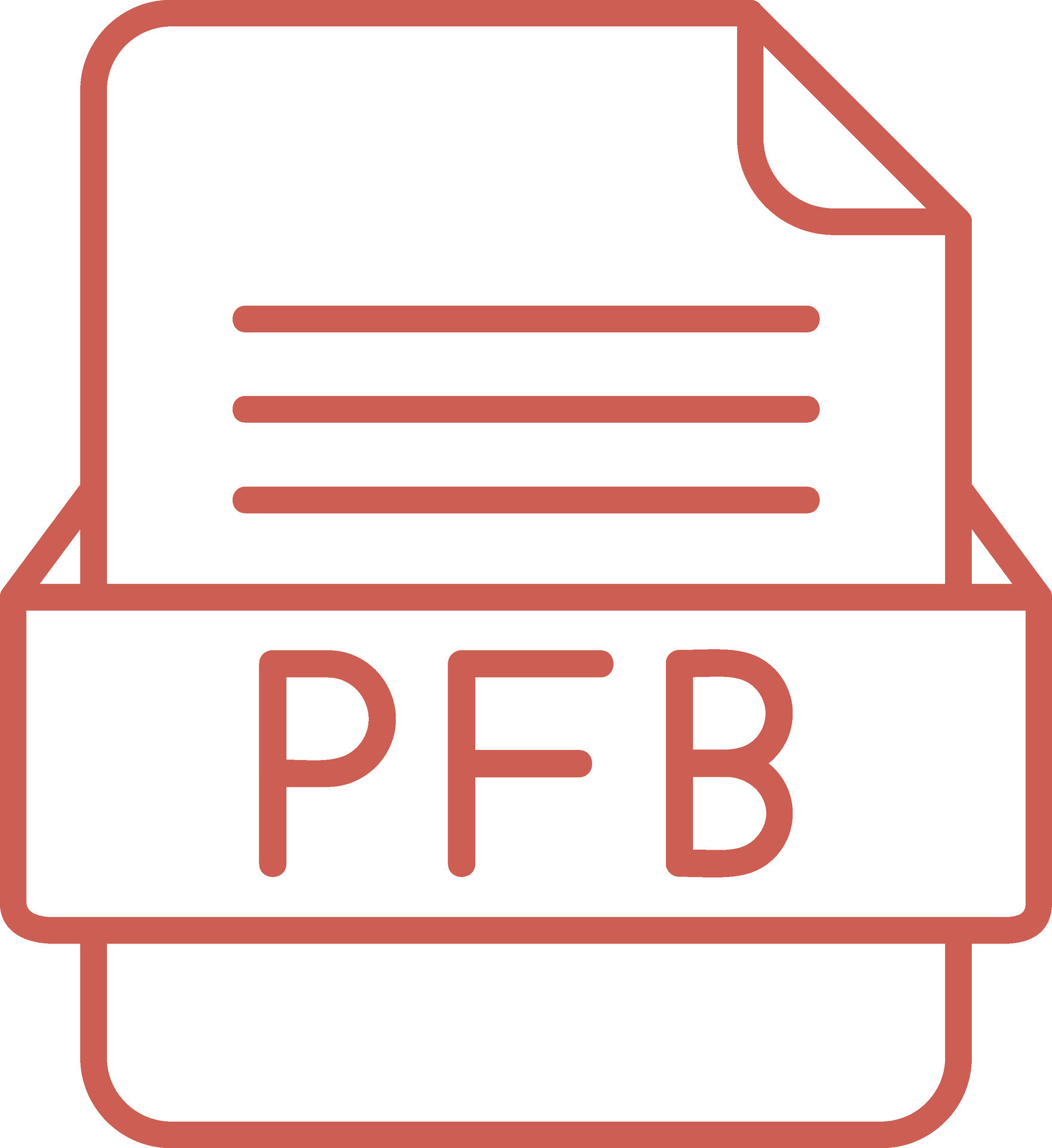 PFB File Format Vector Icon 29924731 Vector Art at Vecteezy PFB File Format Vector Icon 29924731 Vector Art at Vecteezy