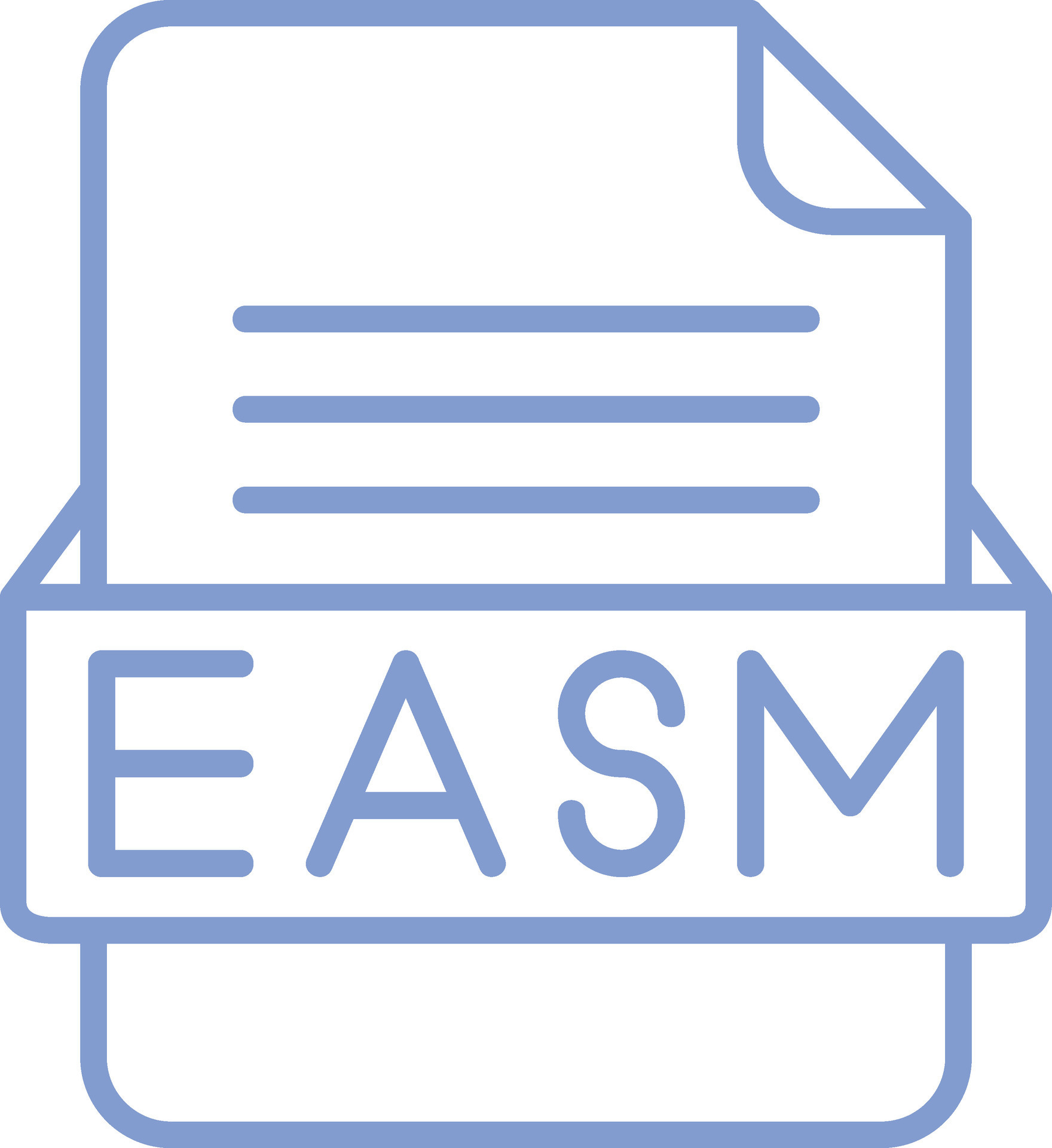 EASM File Format Vector Icon 29924756 Vector Art at Vecteezy EASM File Format Vector Icon 29924756 Vector Art at Vecteezy