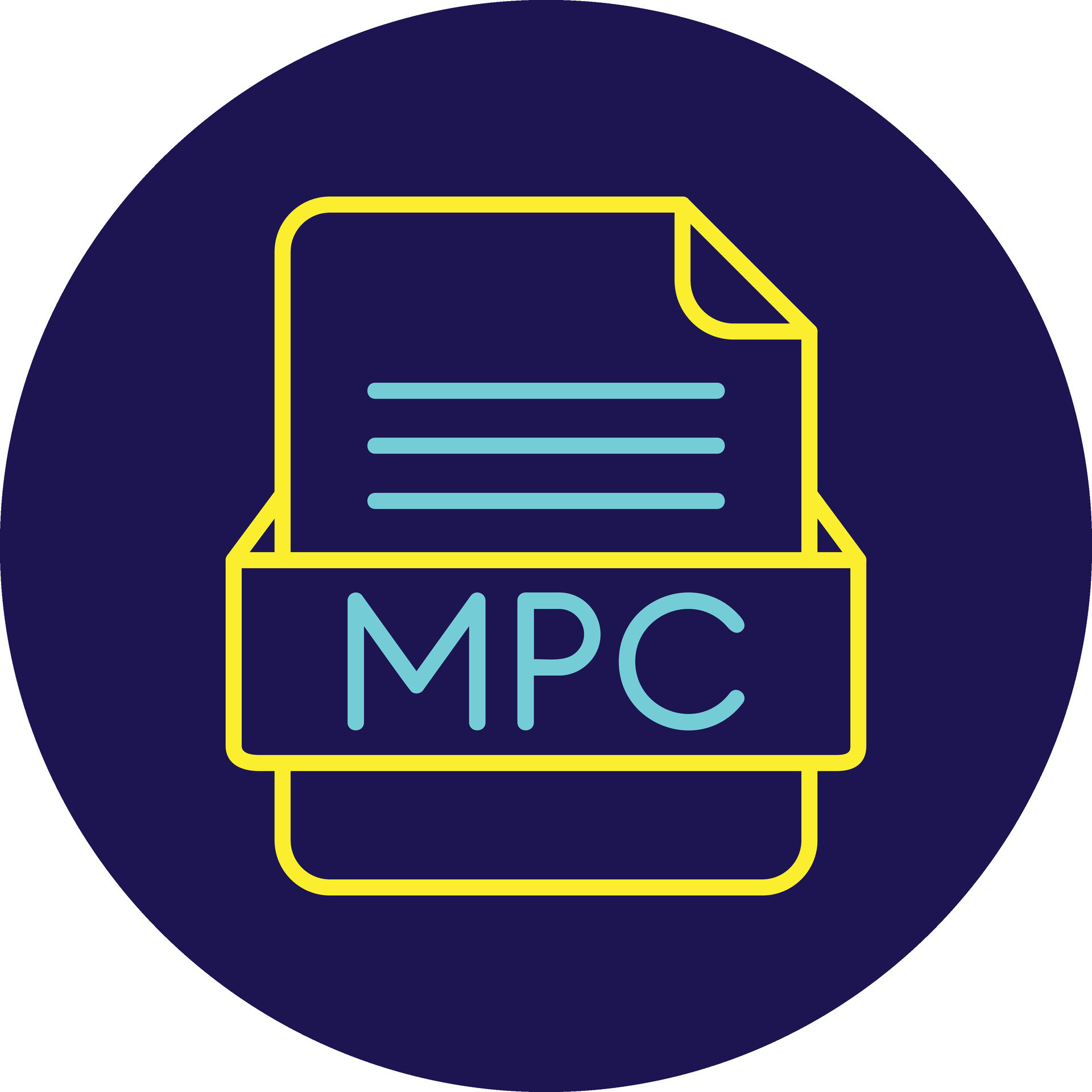 MPC File Format Vector Icon 29925246 Vector Art at Vecteezy MPC File Format Vector Icon 29925246 Vector Art at Vecteezy