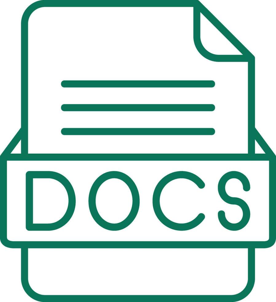 docs archivo formato vector icono 29925455 Vector en Vecteezy