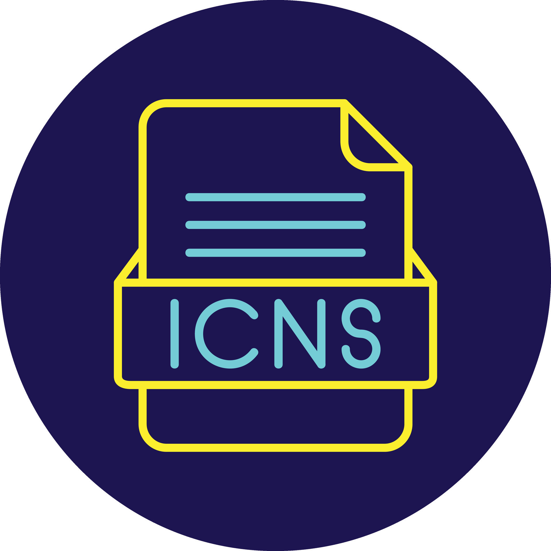 ICNS File Format Vector Icon 29926881 Vector Art at Vecteezy ICNS File Format Vector Icon 29926881 Vector Art at Vecteezy