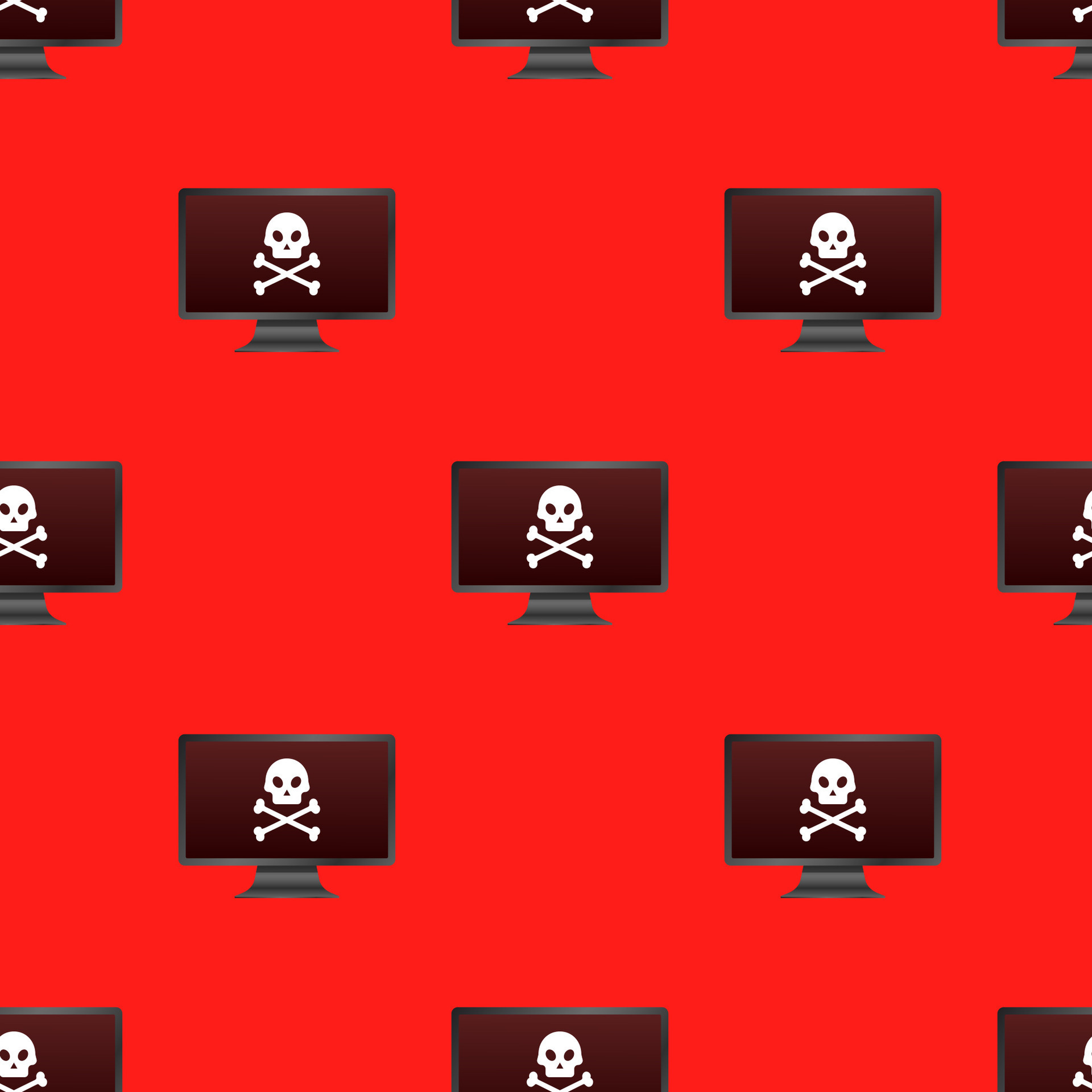 Cyber Security Concept Pattern Cyber Security Concept Virus Protection Vector Stock