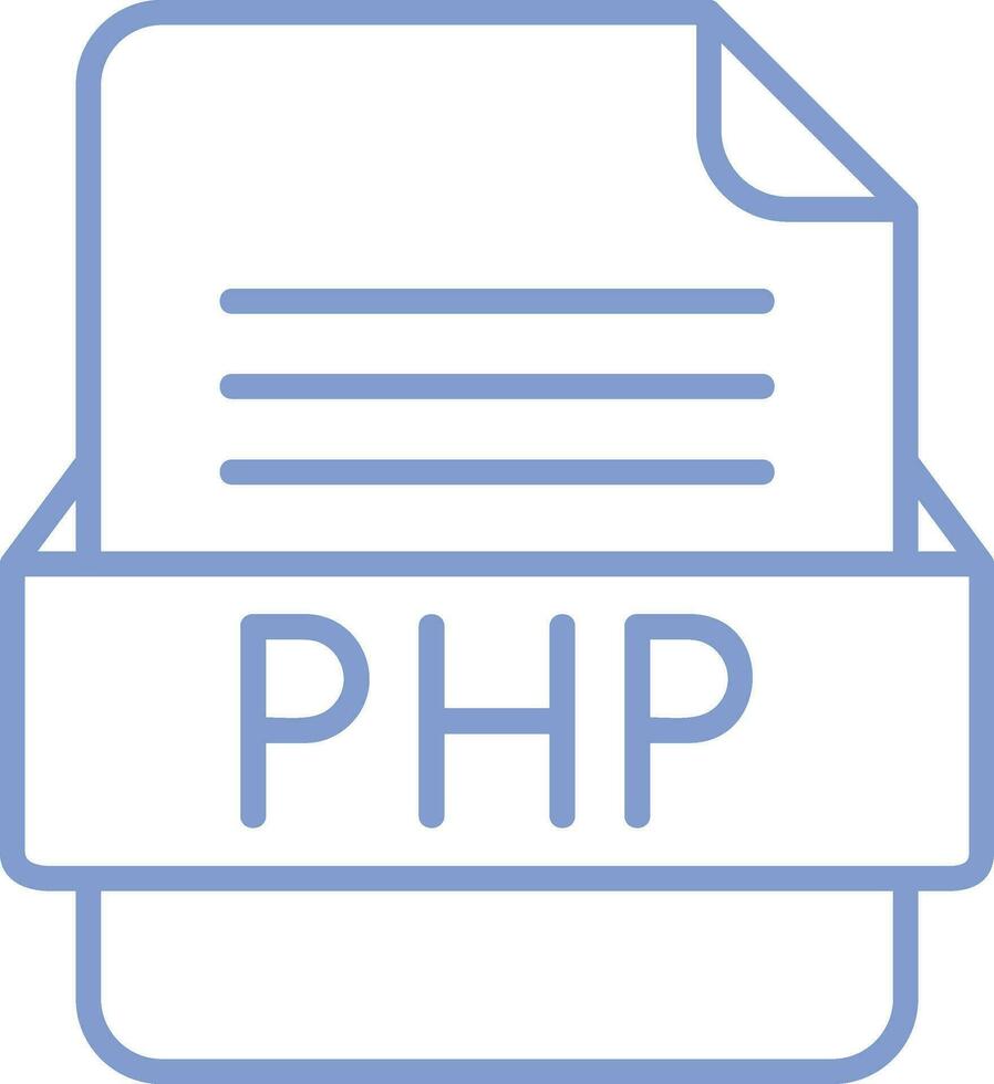 Php File Format Vector Icon 29927591 Vector Art At Vecteezy 