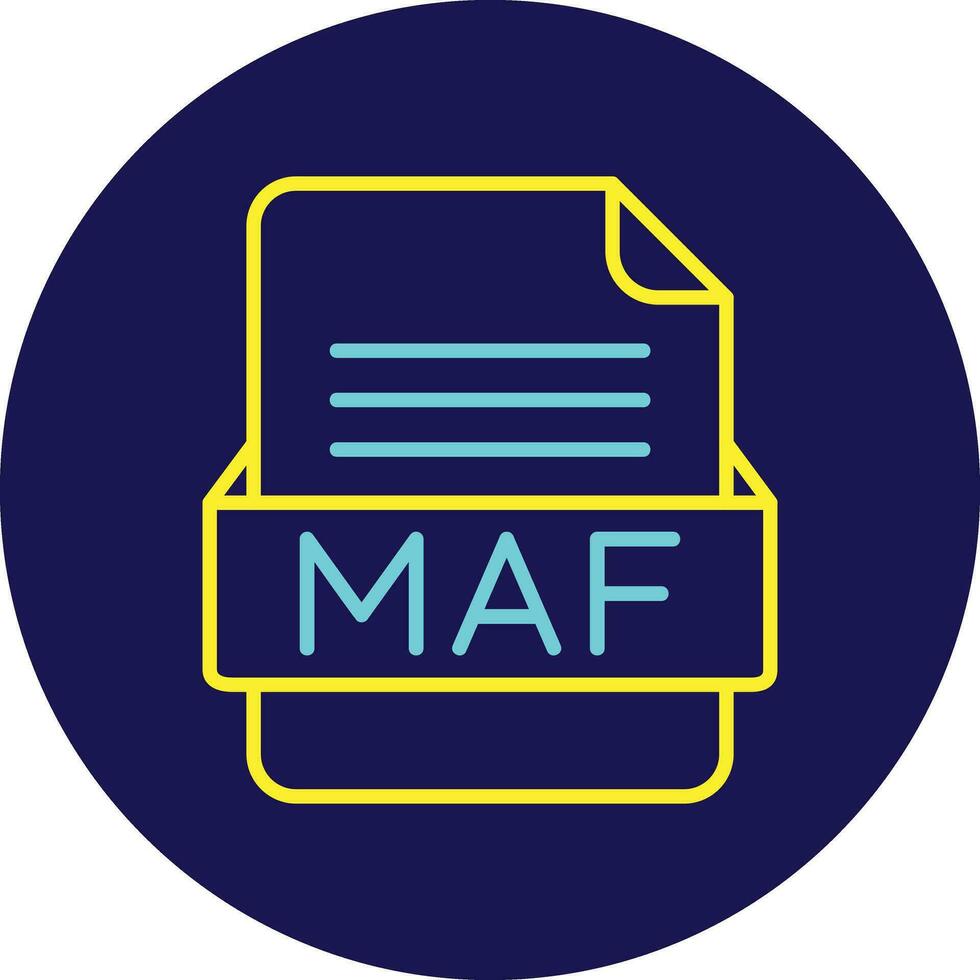 MAF File Format Vector Icon 29927647 Vector Art at Vecteezy