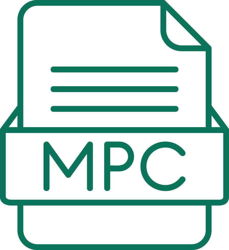 MPC File Format Vector Icon 29927827 Vector Art at Vecteezy