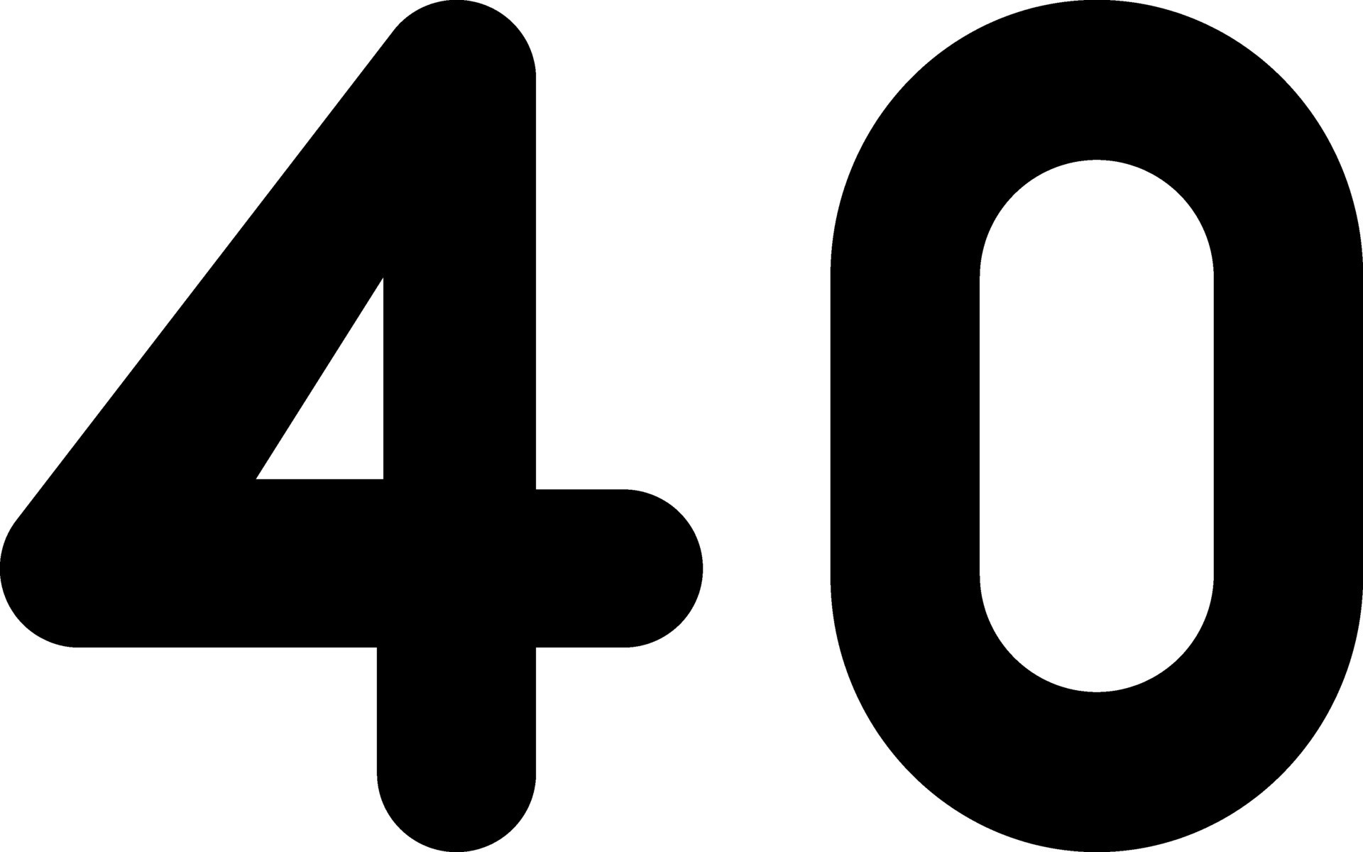 solid icon for forty 29932975 Vector Art at Vecteezy