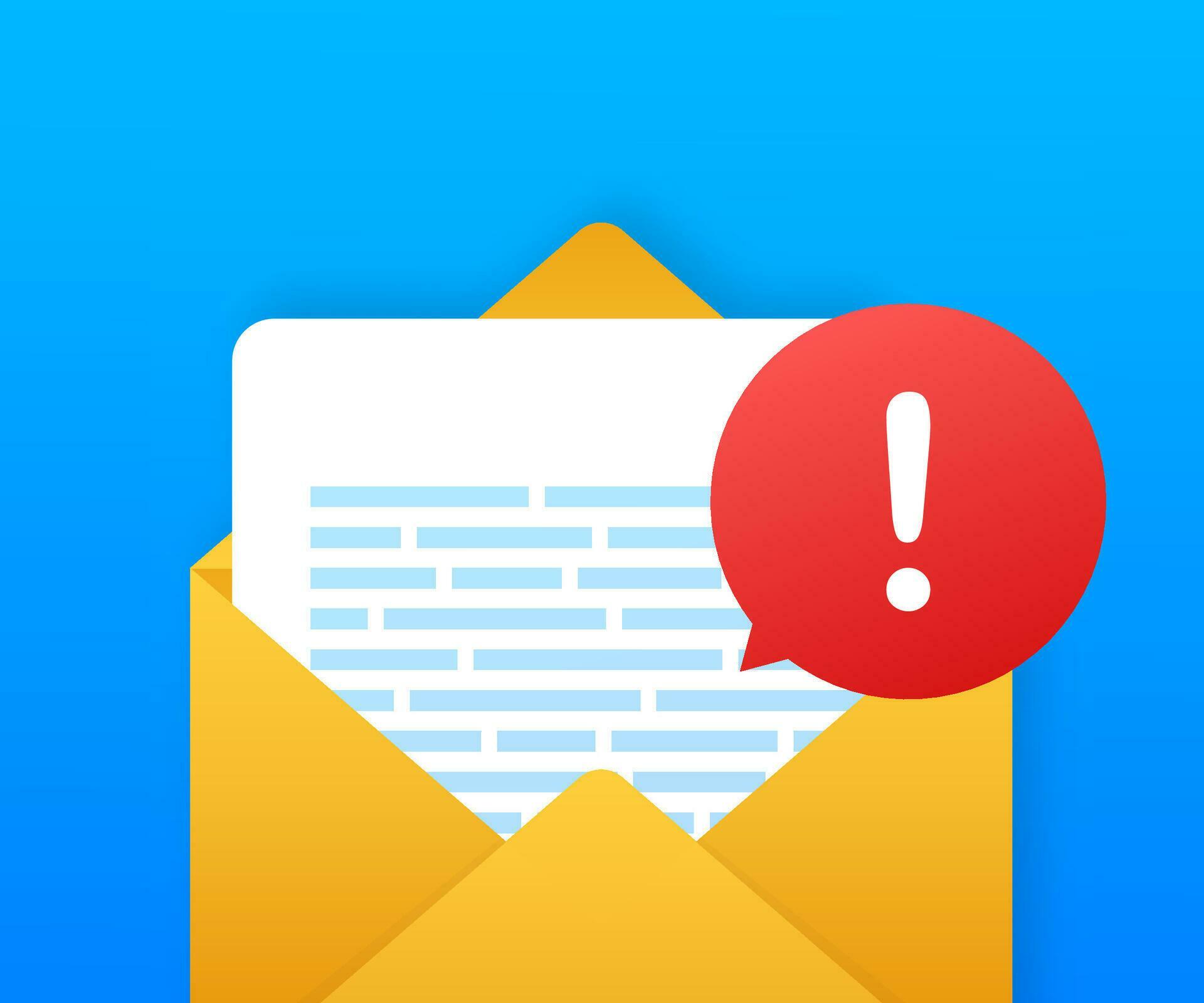 Alert message laptop notification. Danger error alerts, laptop virus ...