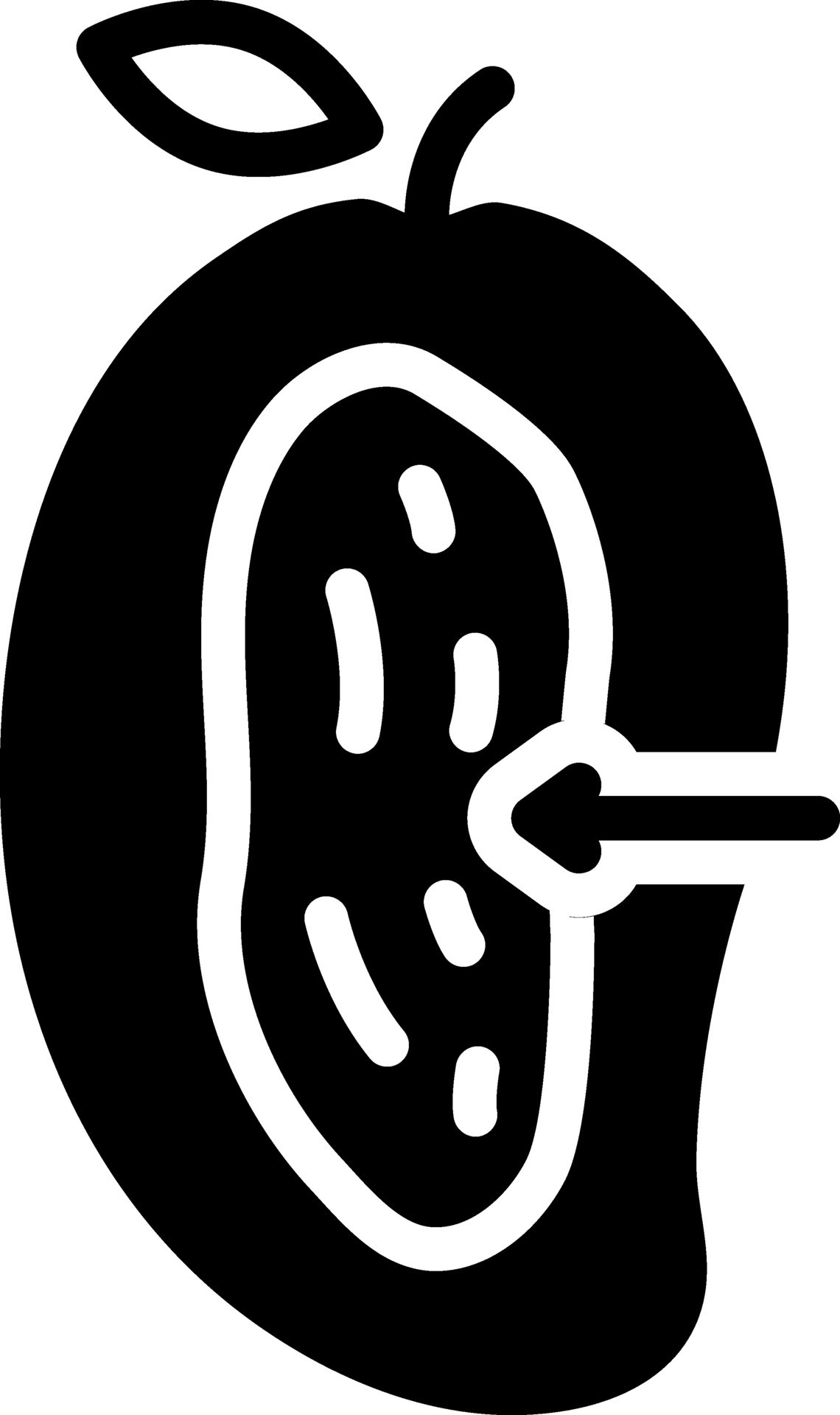 solid icon for kernel 29935339 Vector Art at Vecteezy