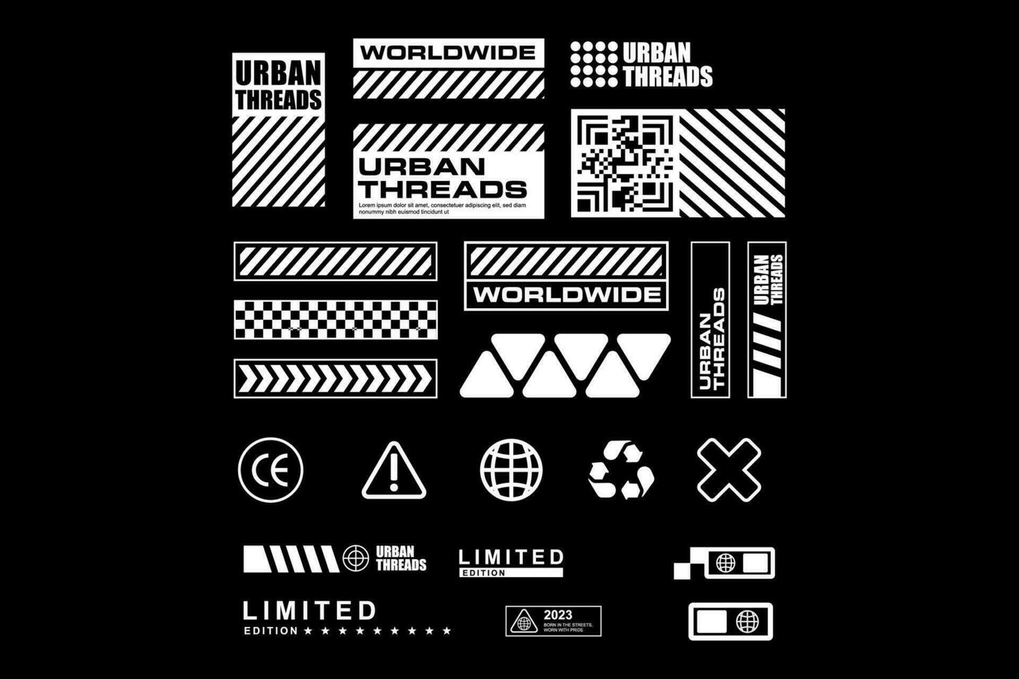 Futuristic cyberpunk sci fi interface element hud technology frame graphic vector design ...