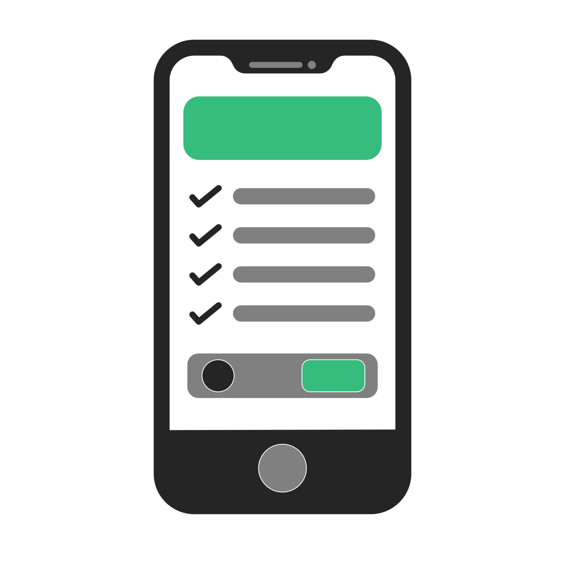 Mobile User Interface 29938341 Png