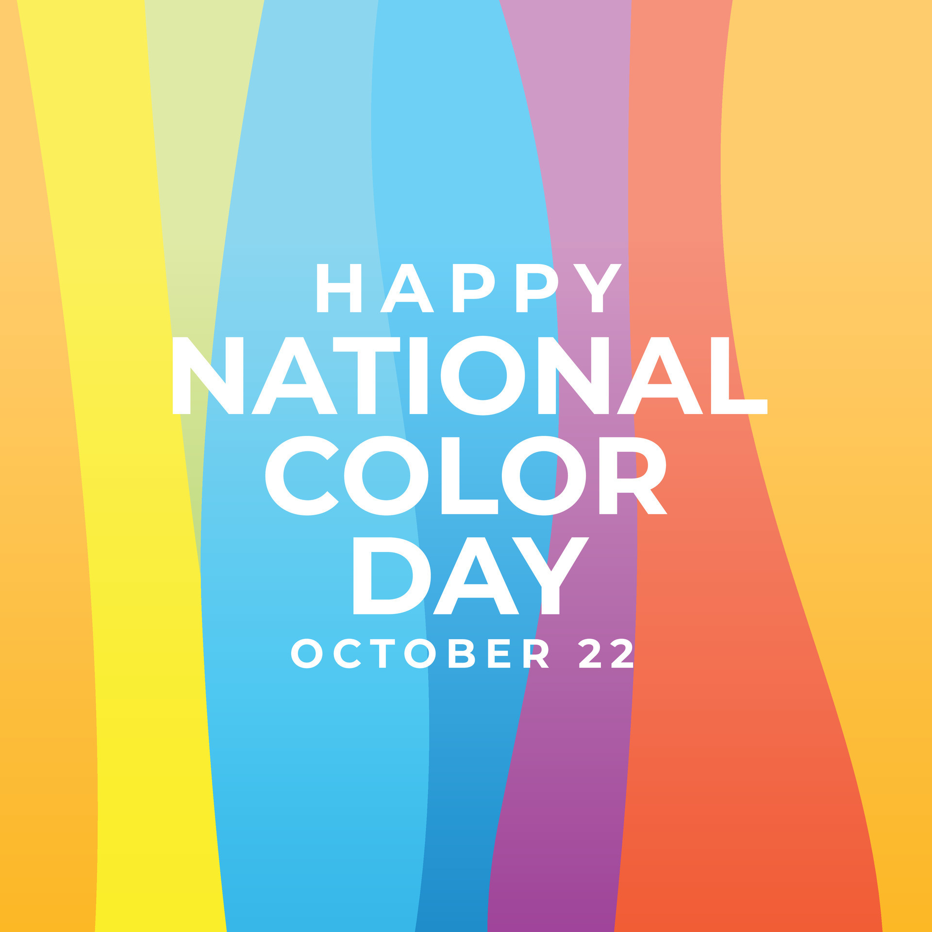 nacional color día diseño modelo bueno para celebracion uso. color lápiz ilustración. plano ...