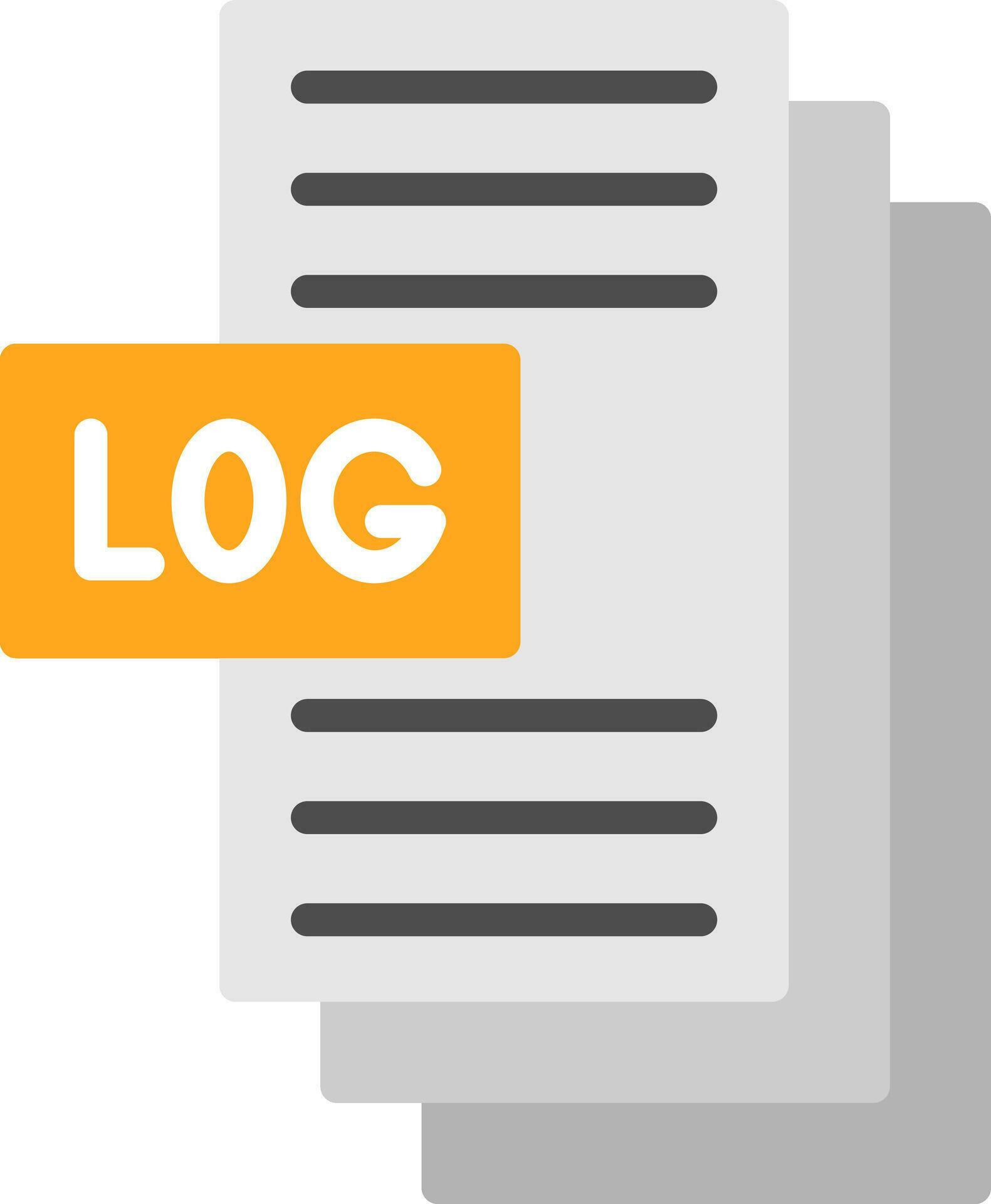 System Logs Vector Icon Design 29943359 Vector Art at Vecteezy