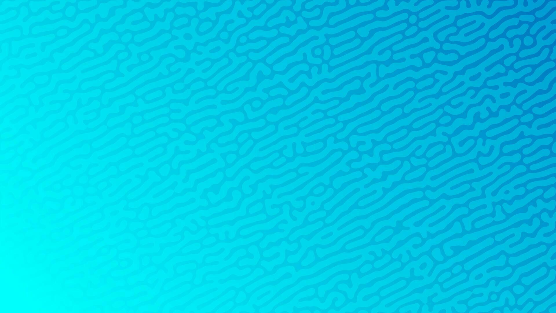 Blue Turing Reaction Gradient Background Abstract Diffusion Pattern