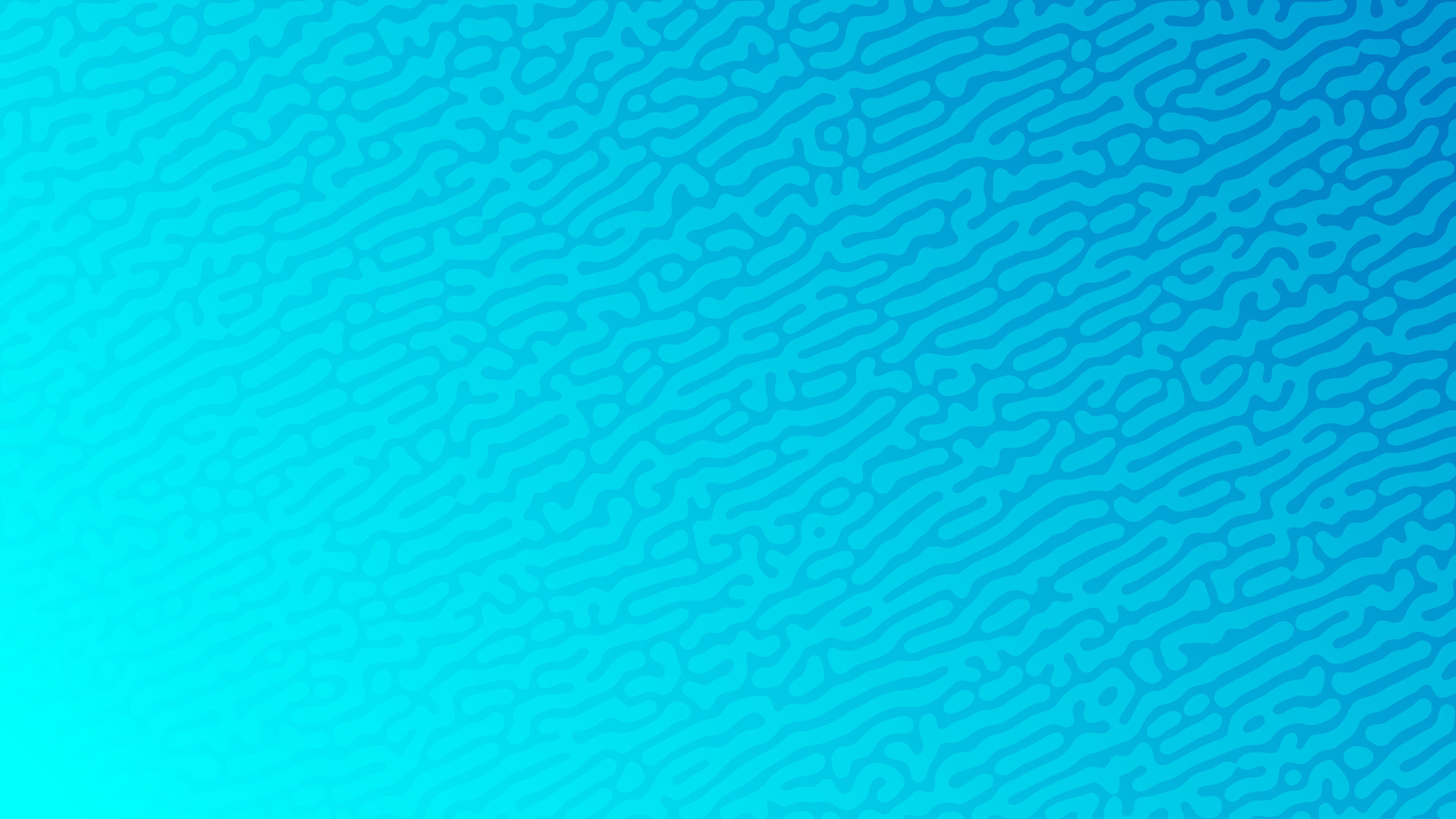 Blue Turing Reaction Gradient Background Abstract Diffusion Pattern With Chaotic Shapes Vector