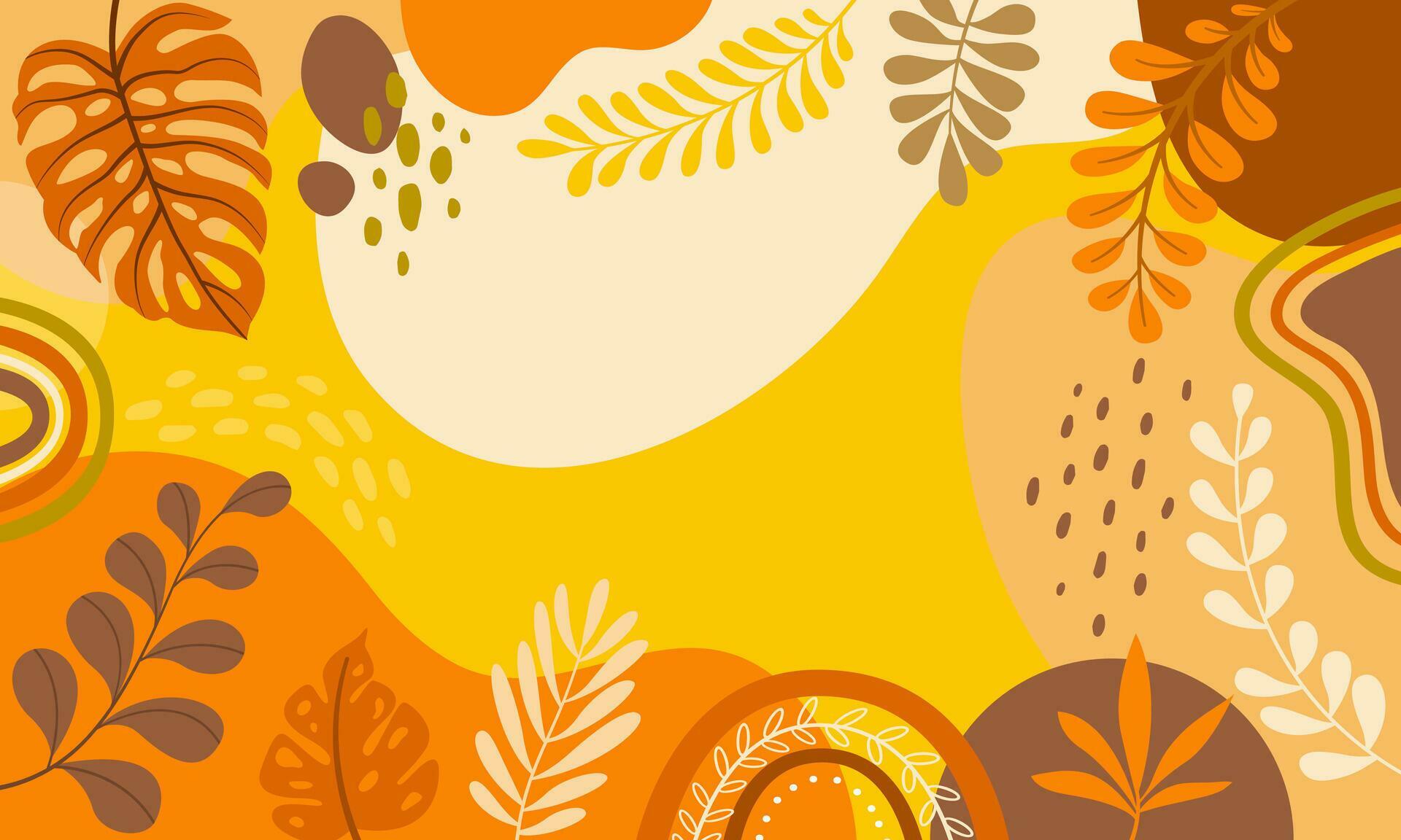 Design banner frame Spring background with beautiful. 29955259 Vector ...