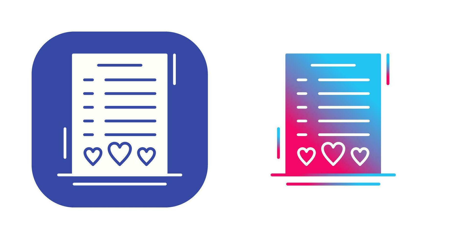 Wishlist Vector Icon 29964404 Vector Art at Vecteezy