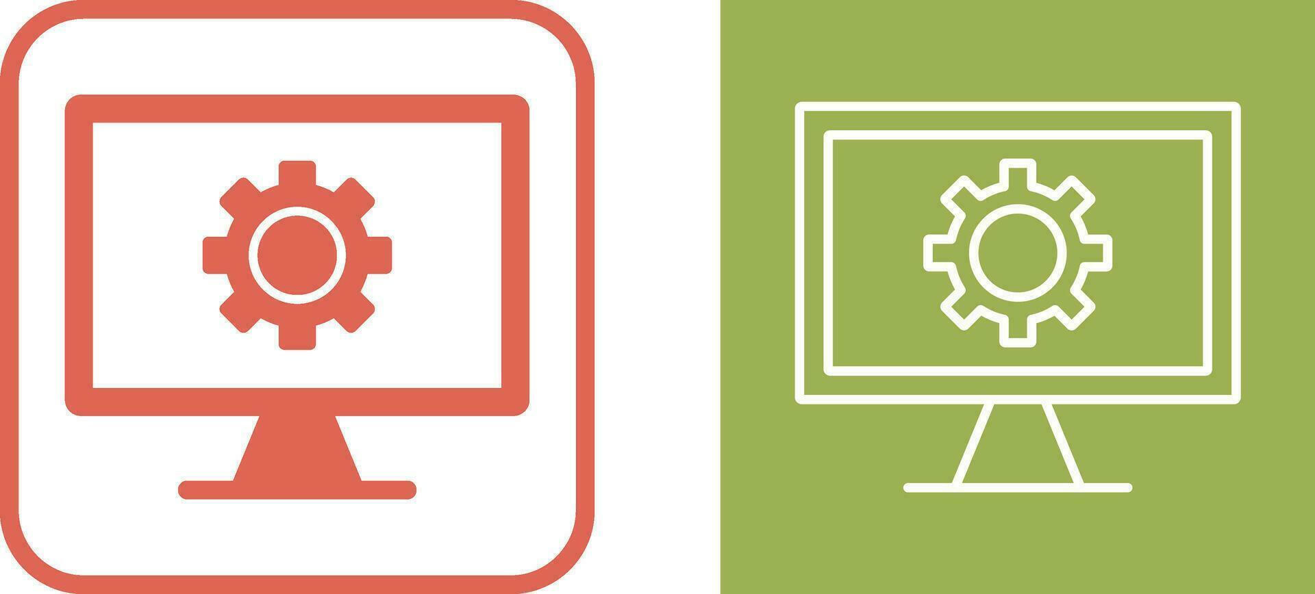 Monitor Screen Vector Icon 29969001 Vector Art at Vecteezy