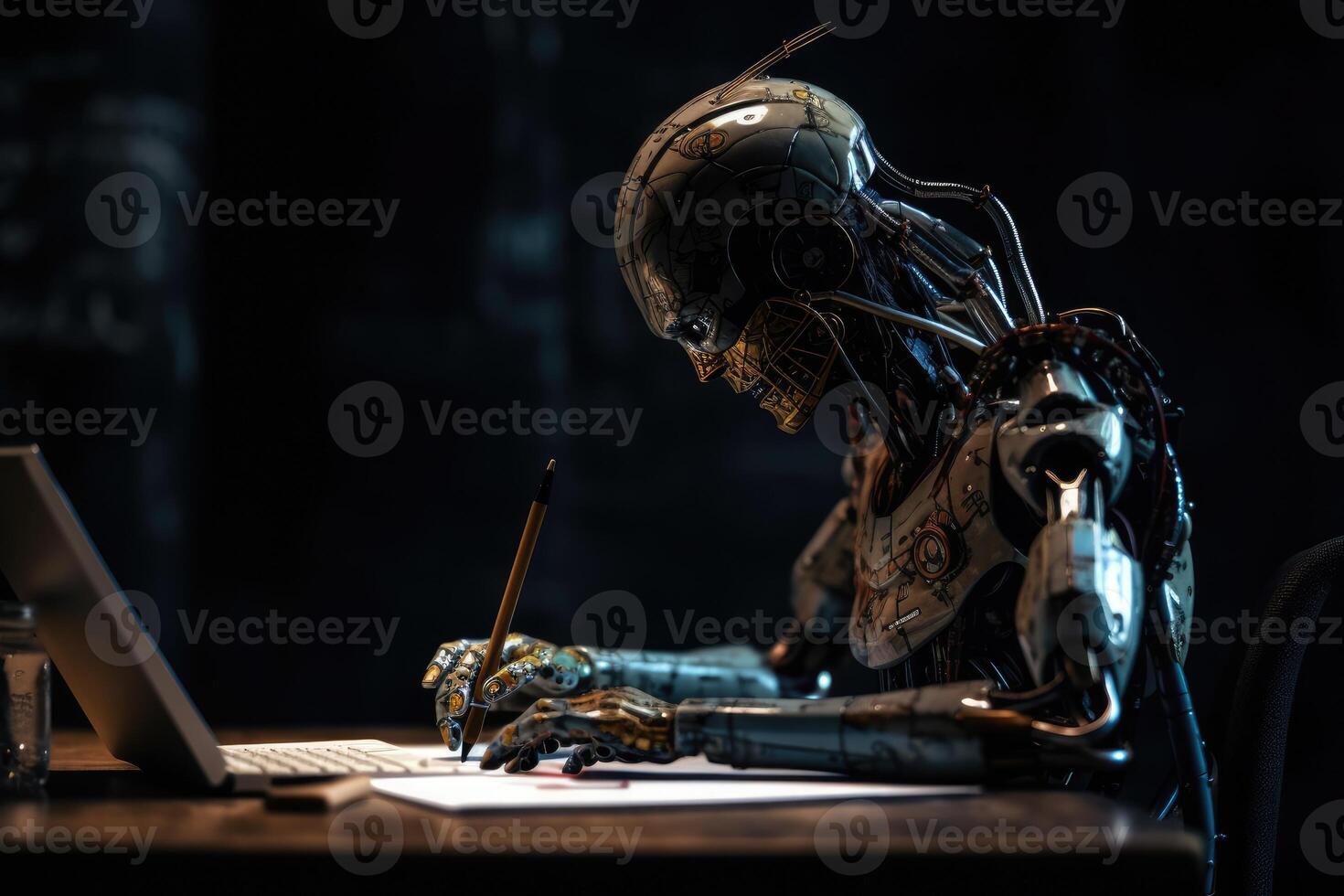Page 2 | Robot Typing Stock Photos, Images and Backgrounds for Free ...