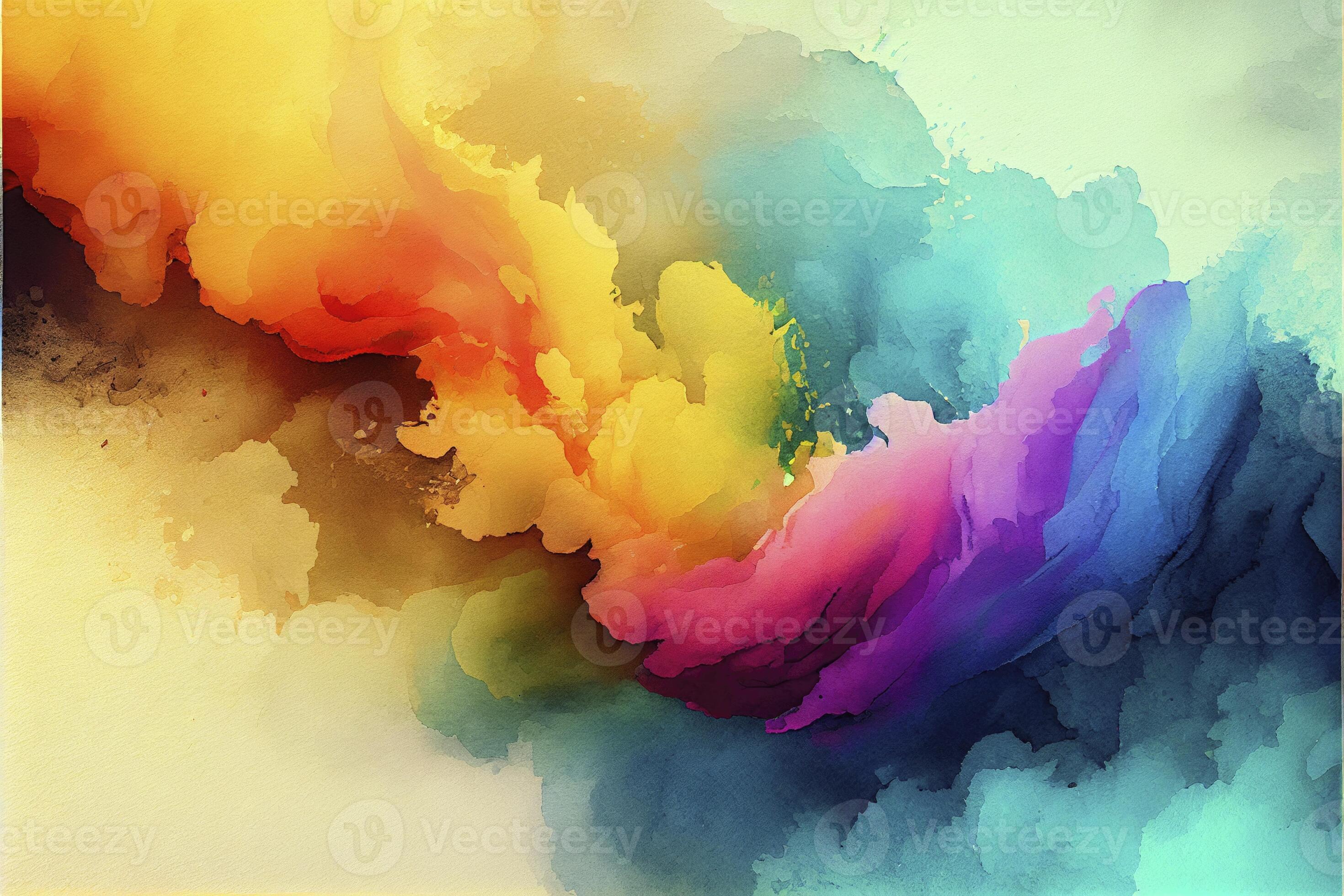 Vibrant Watercolor Texture Background For Creative Projects 29972205