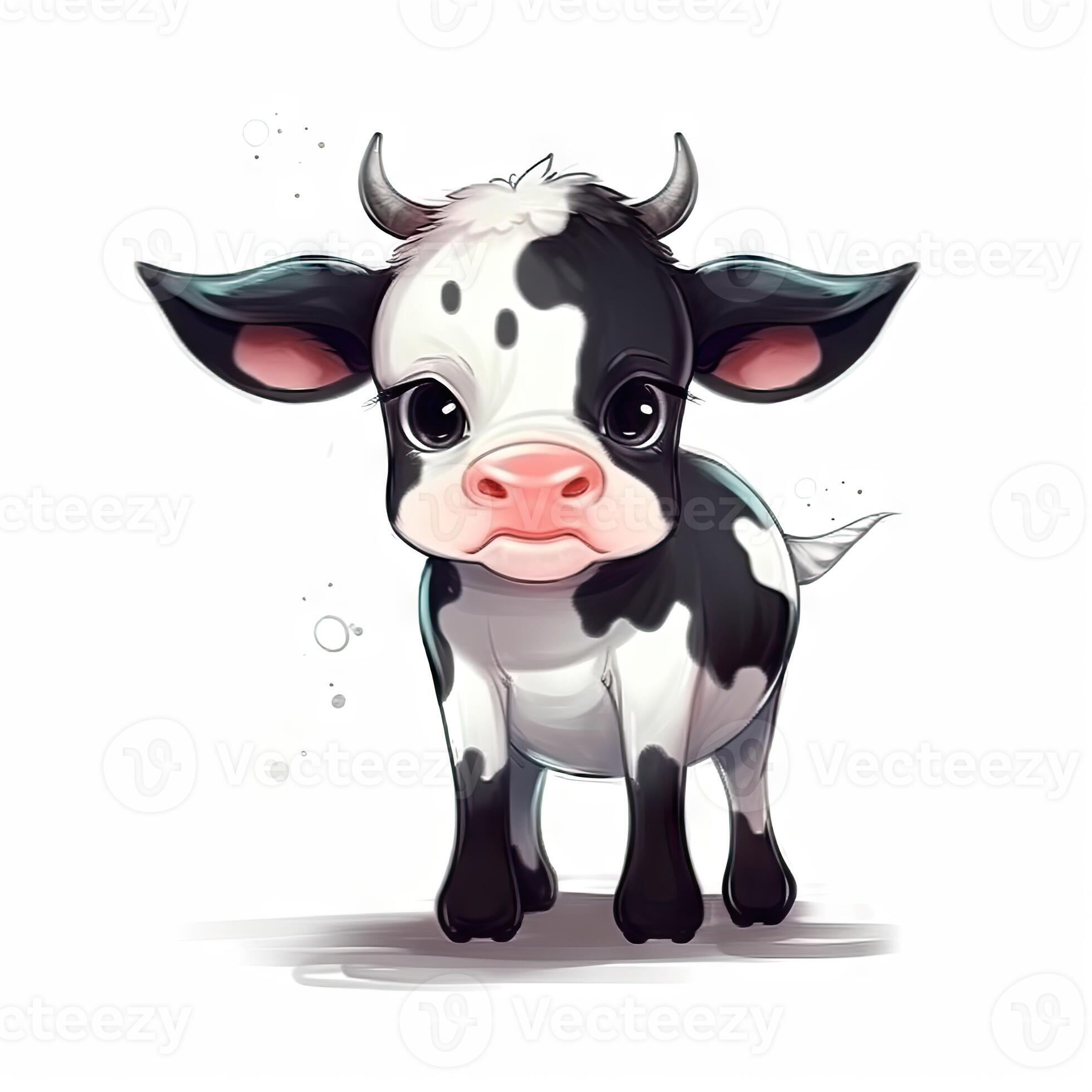 Cute Cow Drawing