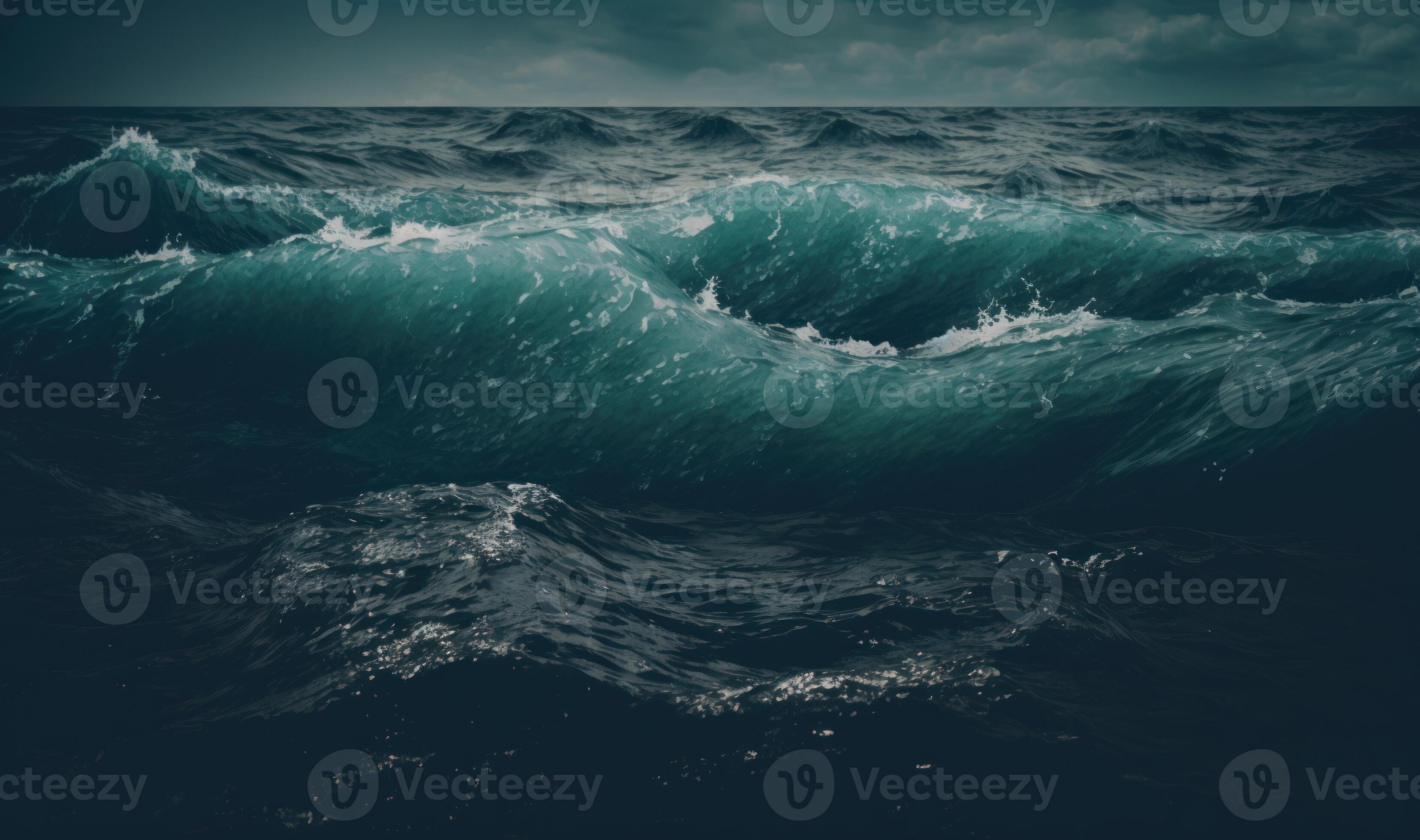 Ethereal Deep Sea Waves Texture for Professional Backgrounds 29978975 ...