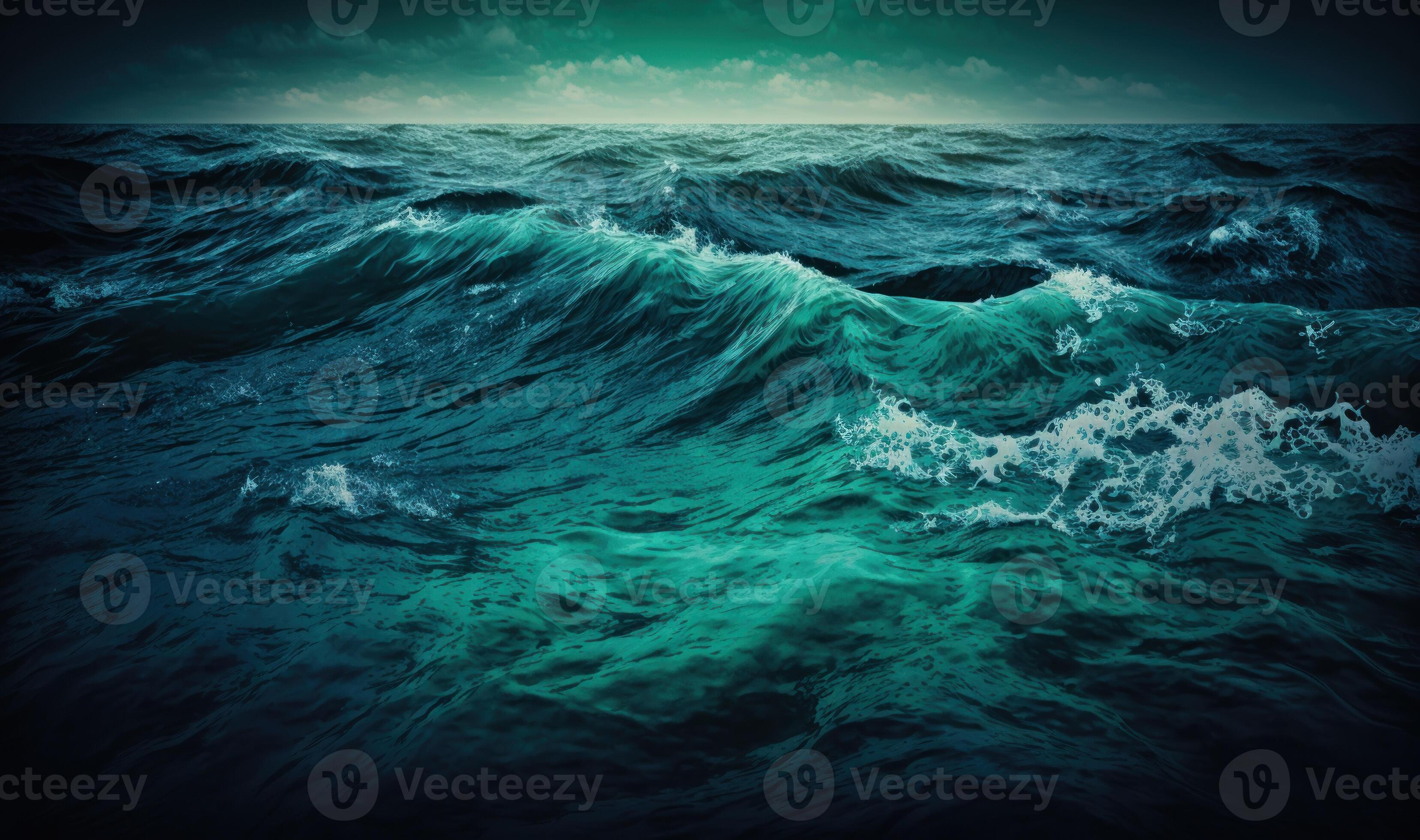 Ethereal Deep Sea Waves Texture for Professional Backgrounds 29978982 ...