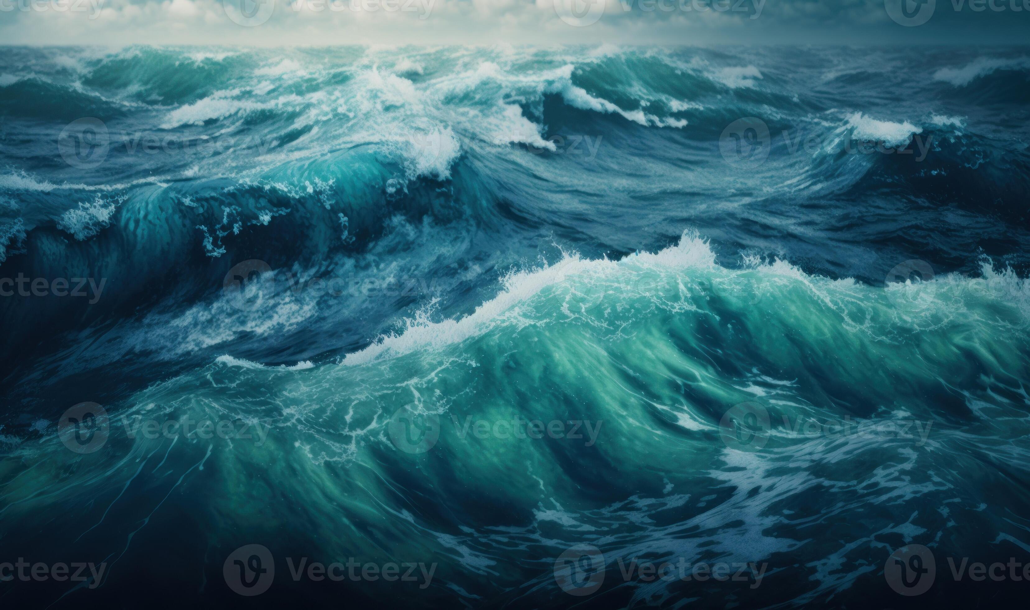 Ethereal Deep Sea Waves Texture for Professional Backgrounds 29978983 ...