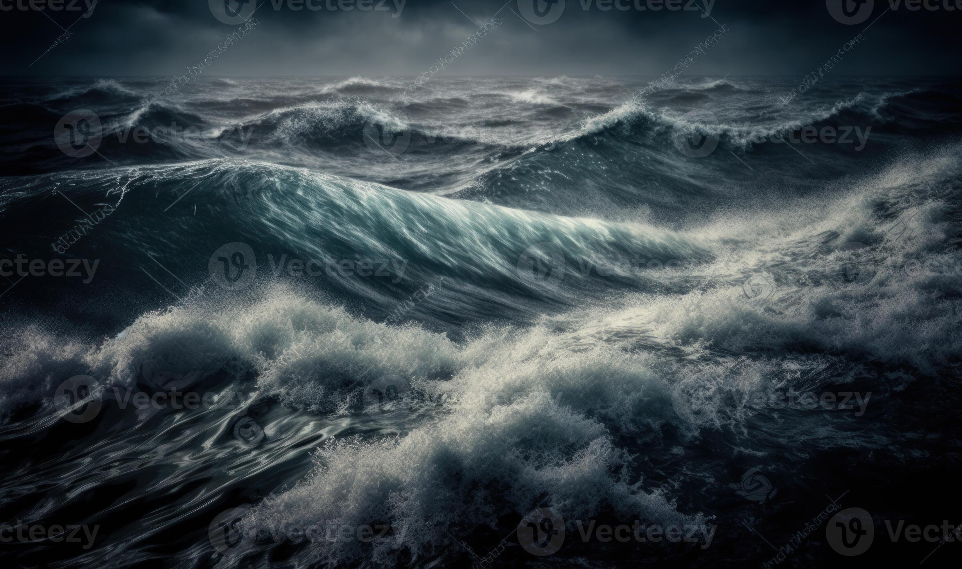 Ethereal Deep Sea Waves Texture for Professional Backgrounds 29978985 ...