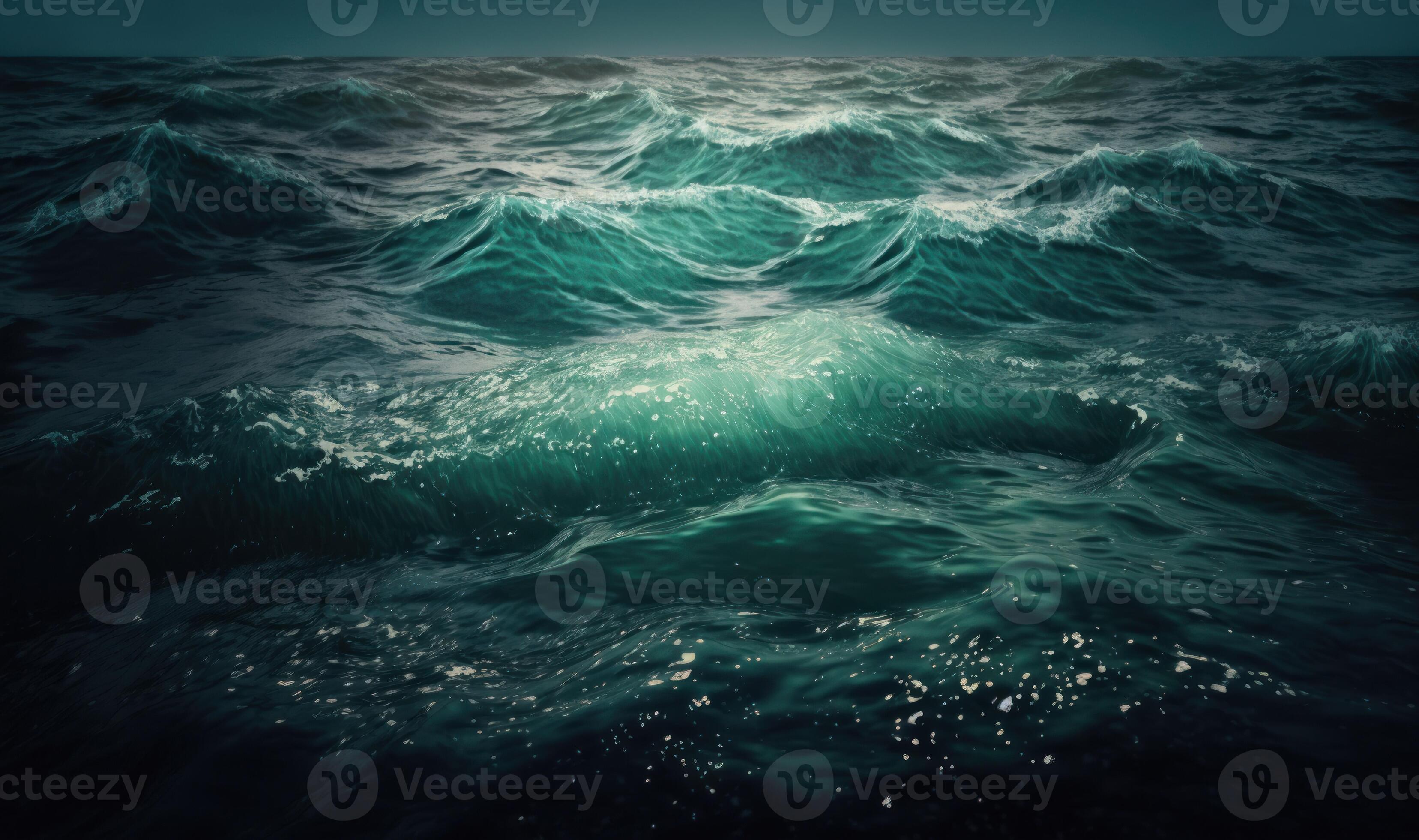 Ethereal Deep Sea Waves Texture for Professional Backgrounds 29978988 ...