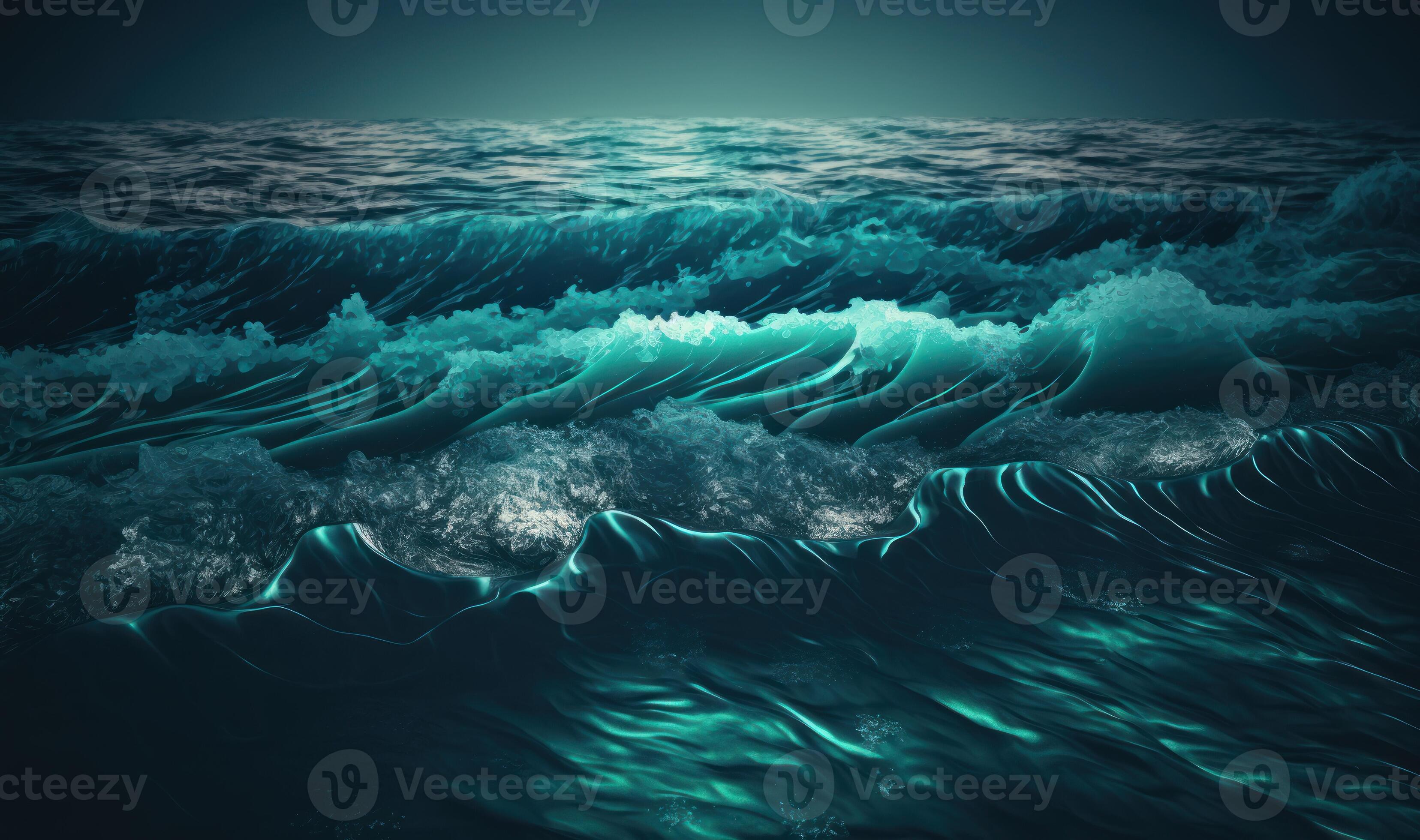 Ethereal Deep Sea Waves Texture for Professional Backgrounds 29978990 ...