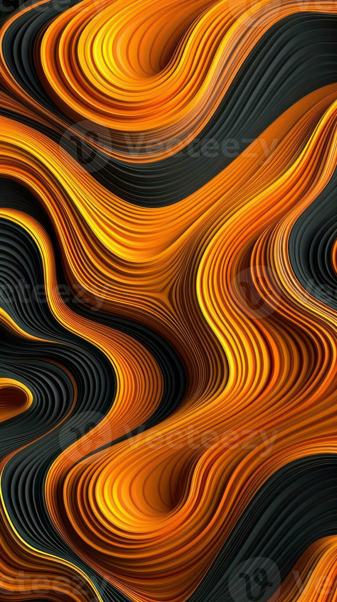Dynamic Overlapping Lines And Curves Abstract Design Generative Ai