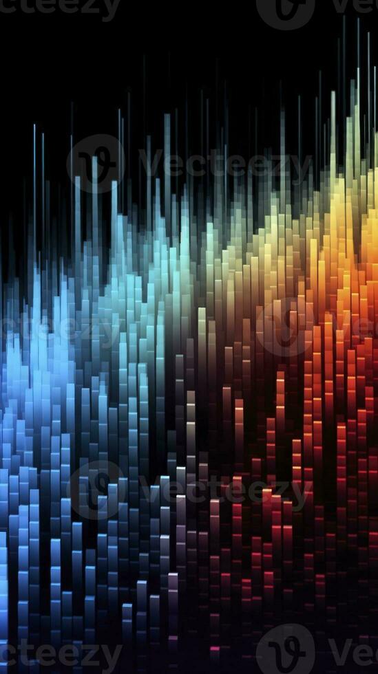 Visually Striking Abstract Representation of Sound Waves in Motion AI ... Visually Striking Abstract Representation of Sound Waves in Motion AI ...