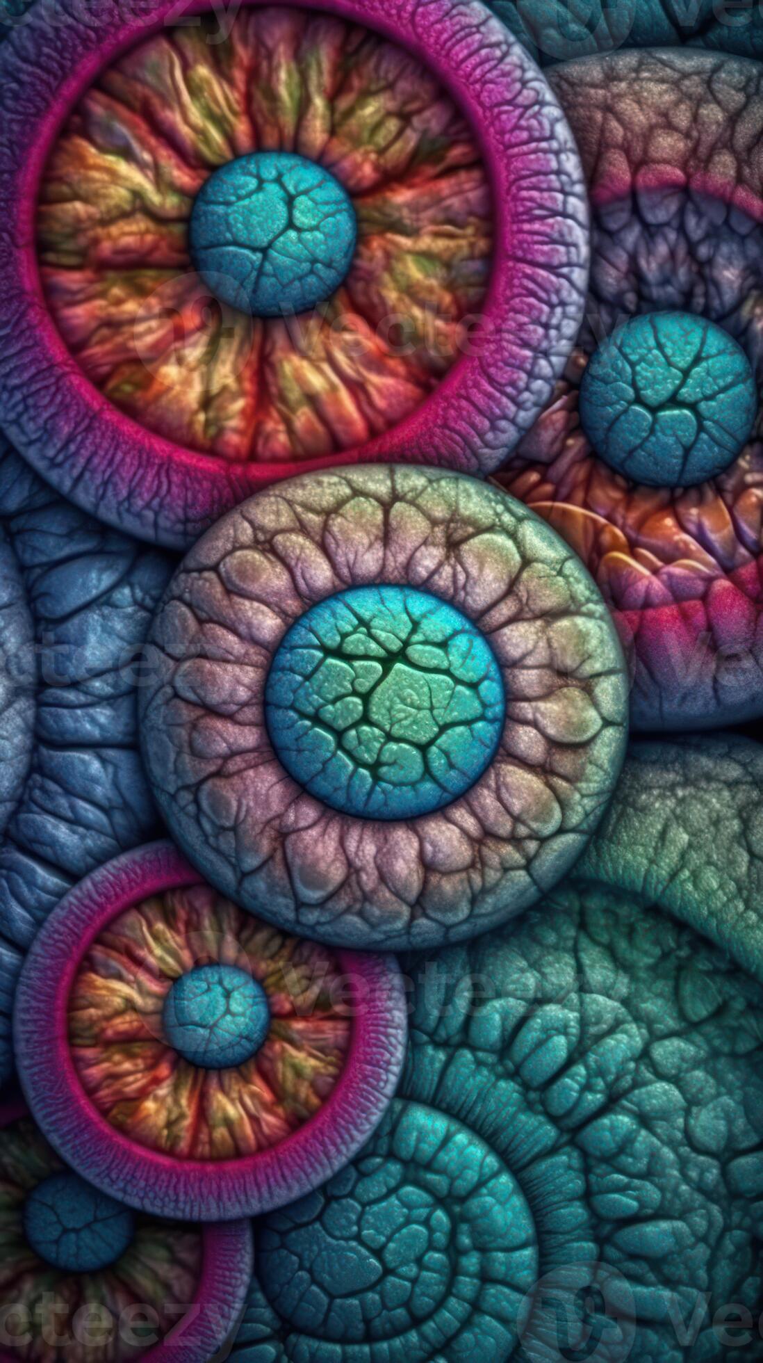 Vivid Colors of Cell Division A Highly Detailed Electron Microscope ...