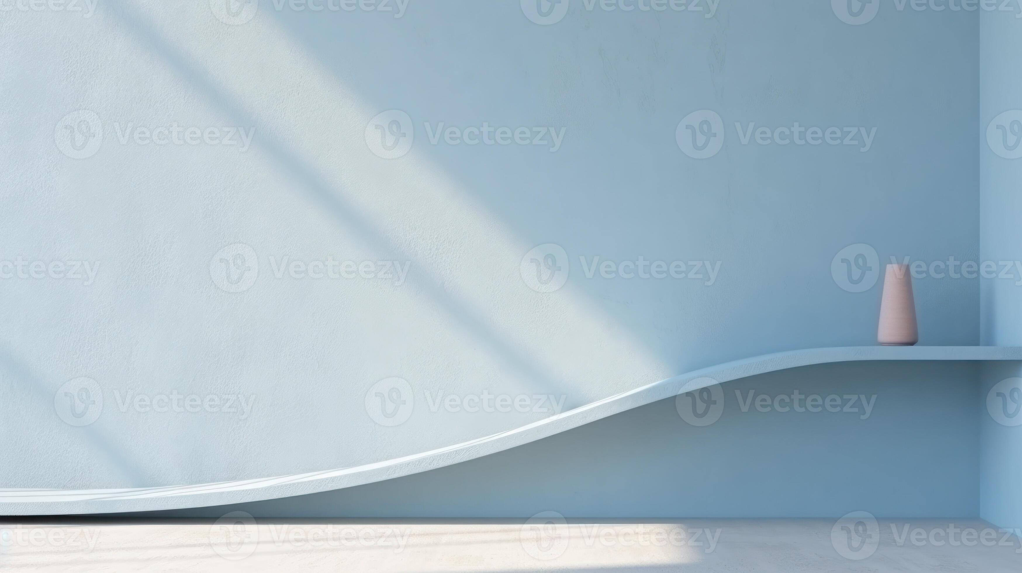 Minimal abstract light blue background for product AI Generated ...