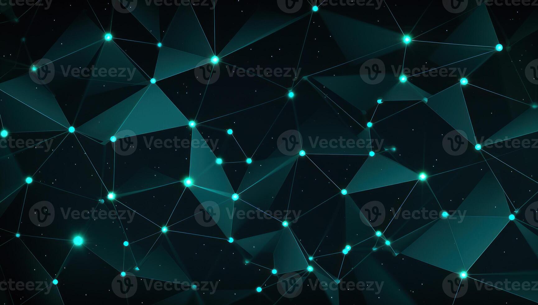 Abstract Interlocking Triangles Pattern with Dark Blue Stars and ...