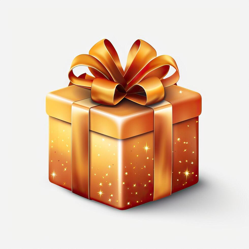 Minimalistic Animation of a Gift Box AI Generated 29996376 Stock Photo ...