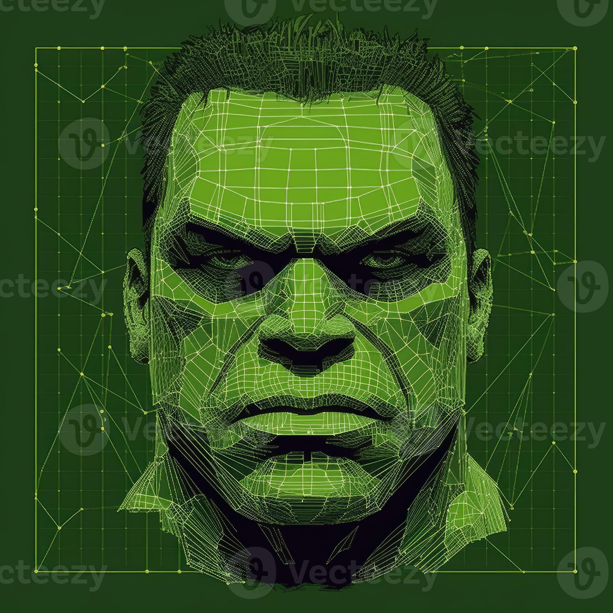 Iron Man Mask Portrait Logo Tattoo Poster Pixel Art Illustration Voxel Graphic 30032364 Stock