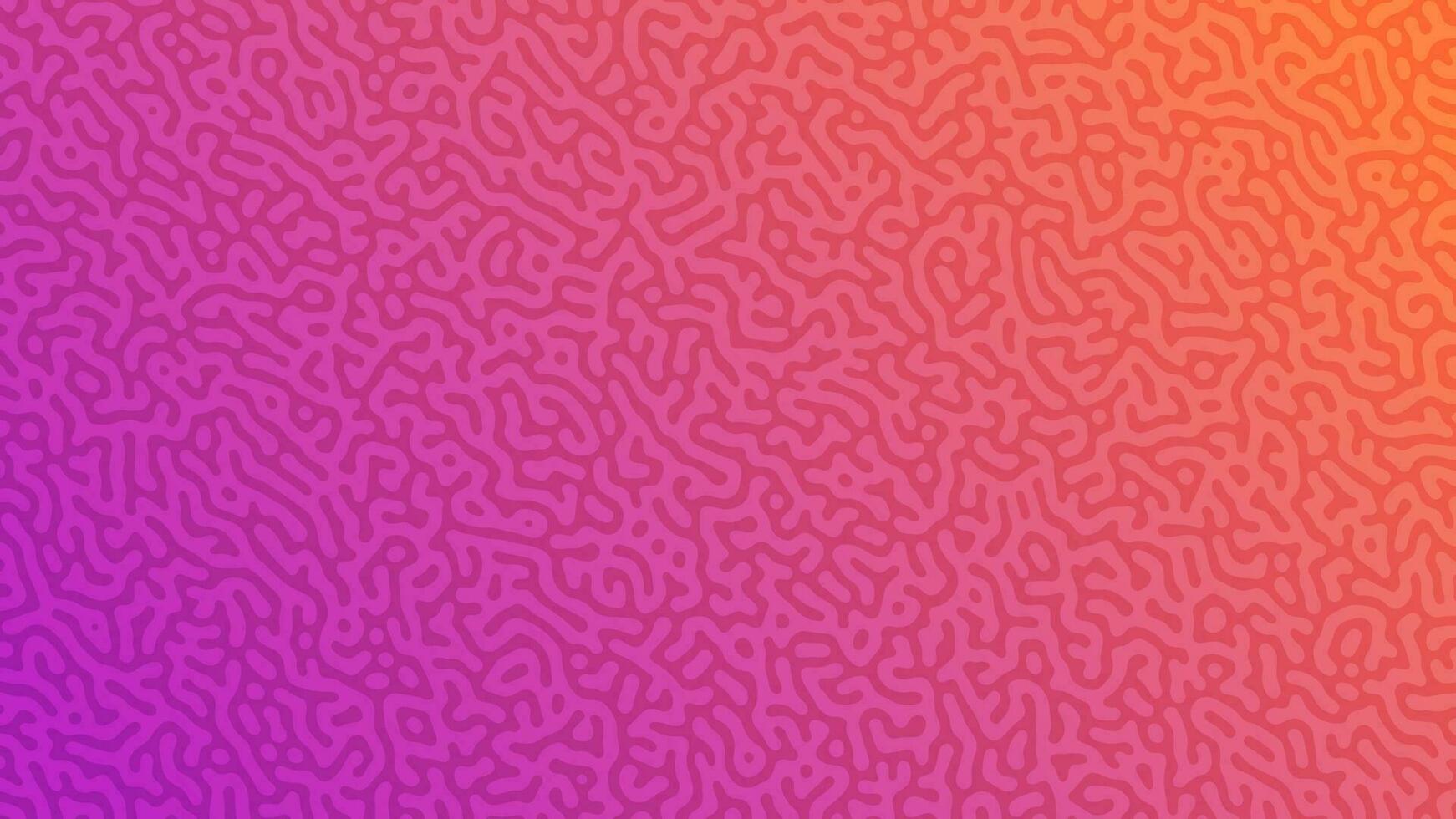 Purple Turing Reaction Gradient Background Abstract Diffusion Pattern With Chaotic Shapes