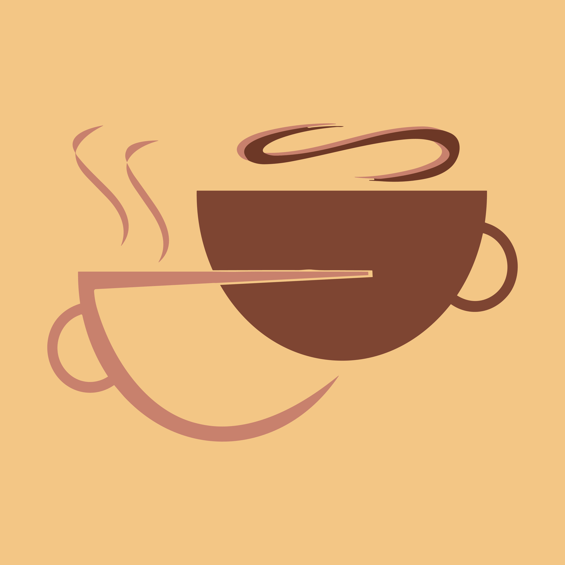 coffee logo design with creative and unique concept 30186358 Vector Art ...