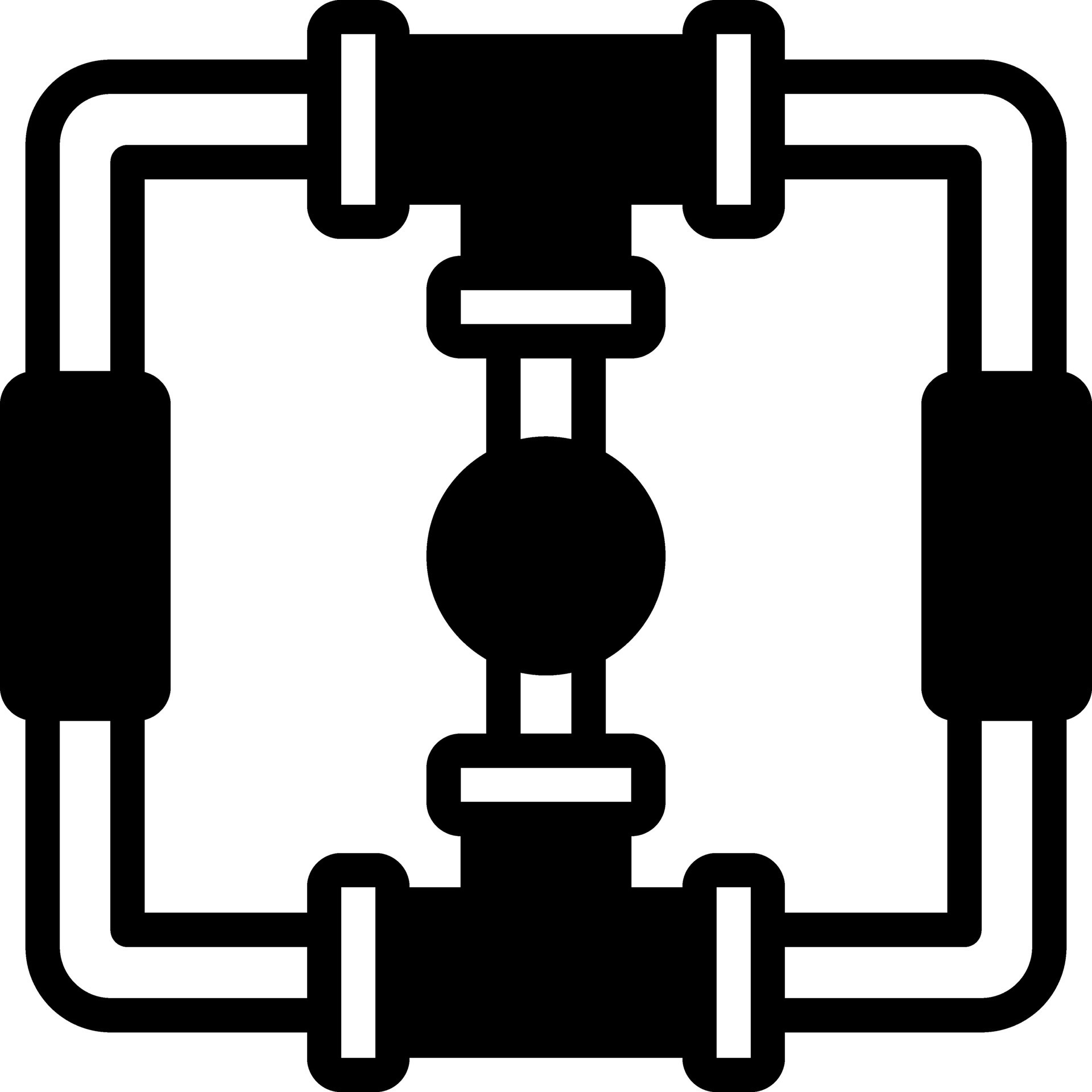 solid icon for pipe 30201465 Vector Art at Vecteezy