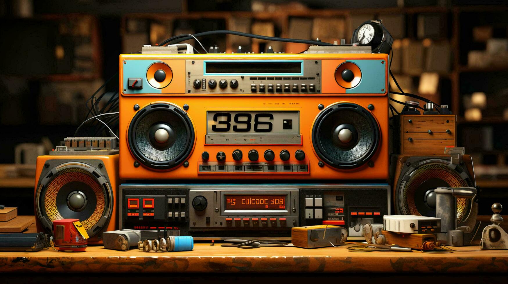 Boombox Wallpaper at David Headrick blog
